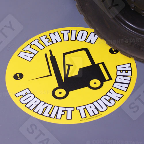 Buy High Quality Self Adhesive Floor Signs For Warehouse Use – Start ...