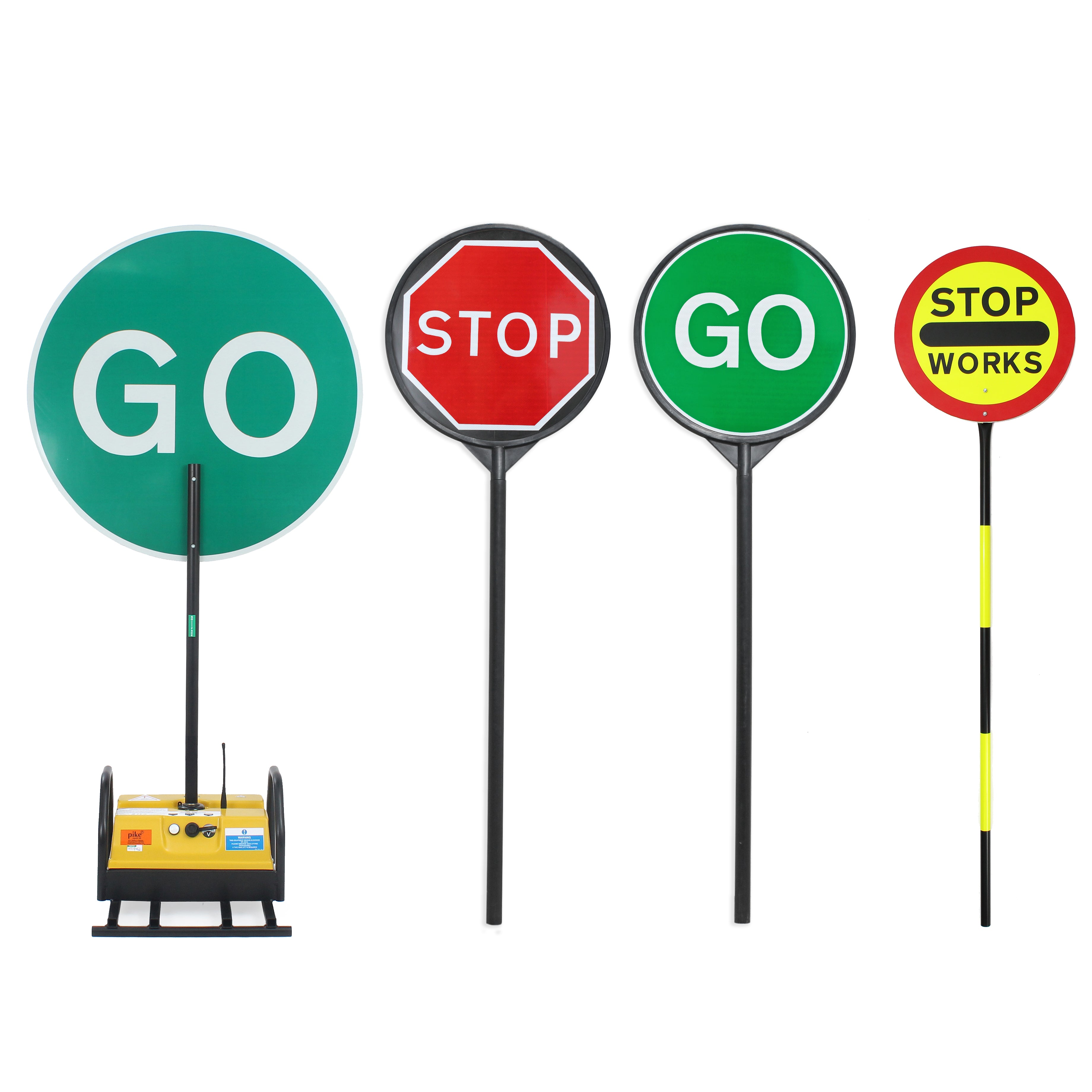 Stop Go Lollipop Signs | Stop Work Signs | Fast Delivery – Start Safety UK