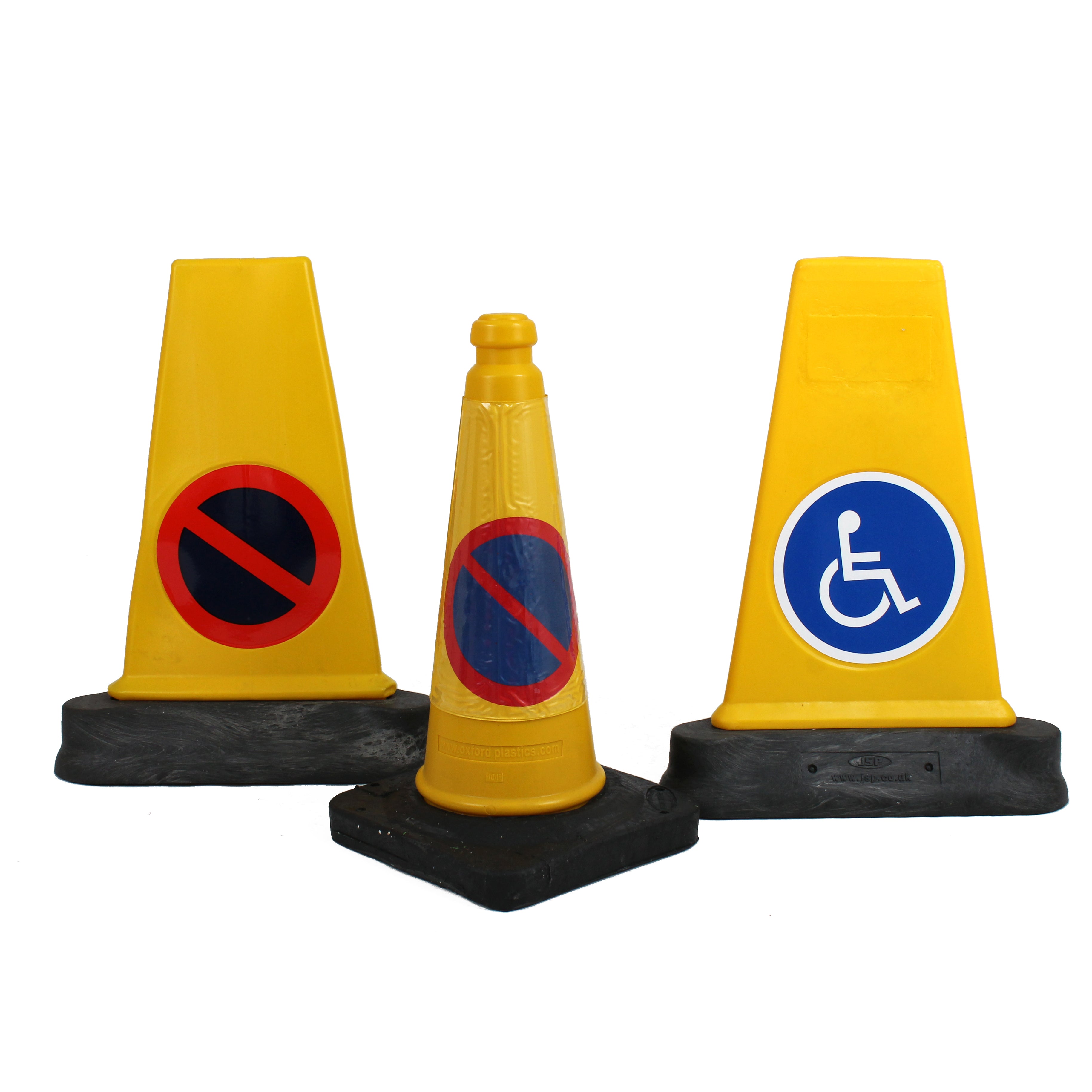 No Parking Cones - No Waiting - Triangular & Round – Start Safety UK