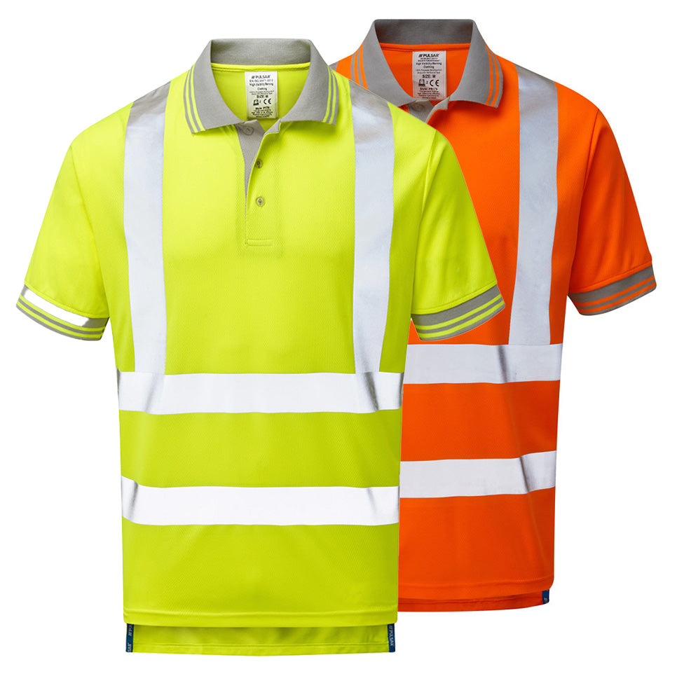 Buy Hi-Vis Polo Shirts | Next-day Delivery | Start Safety UK