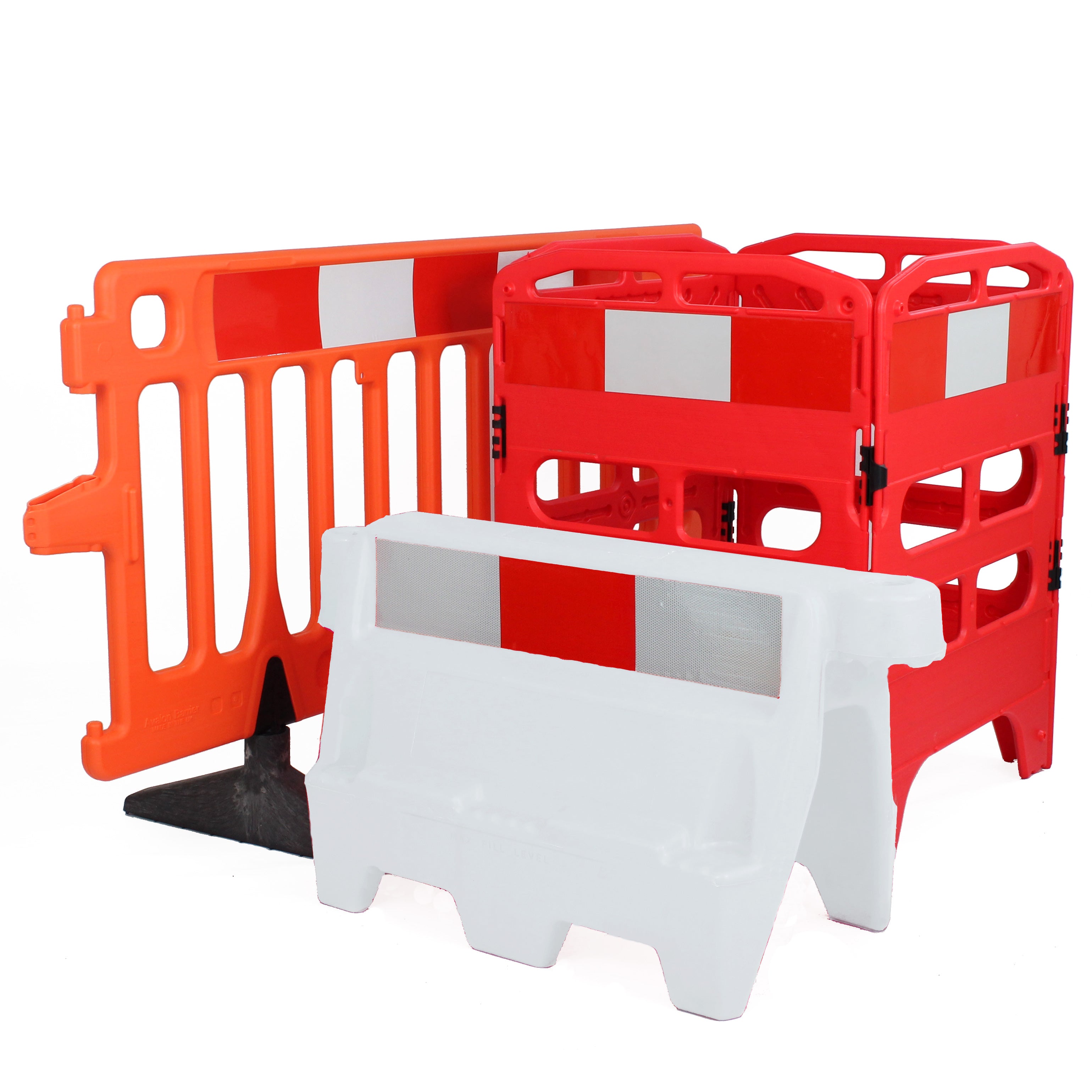 Plastic Safety Barriers Heavy Duty Plastic Barricade | Yellow Heavy