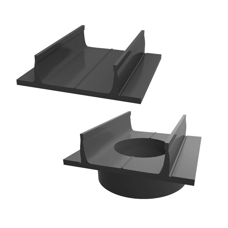 Alusthetic PVC Threshold Drainage Channel Connector – Start Safety UK