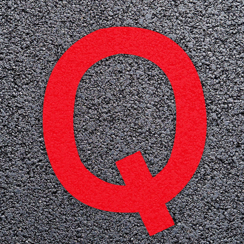 Preformed Thermoplastic Numbers & Letters - Road Markings - 100mm ...