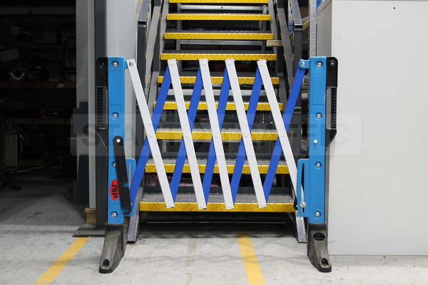 Blue Safety Barriers | Start Safety UK
