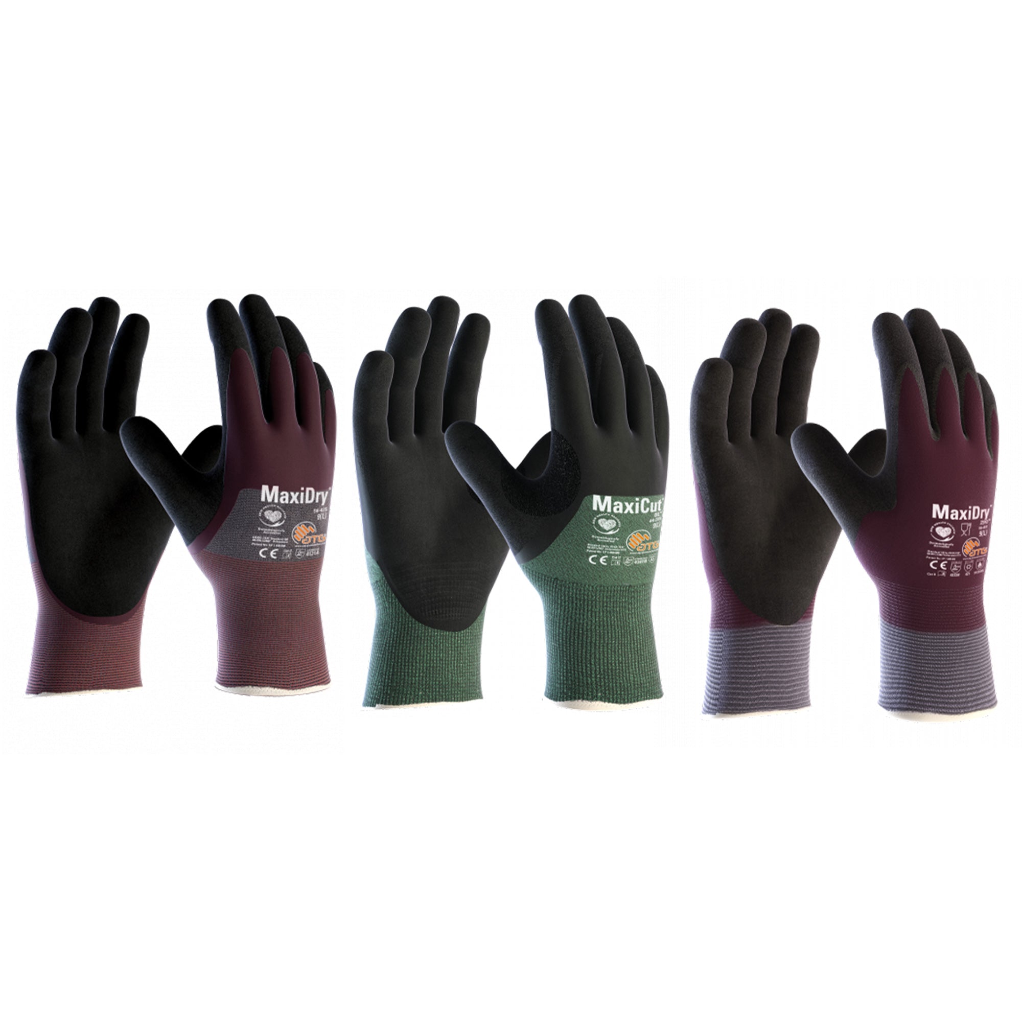 Wet Handling Work Gloves Starter Pack - ATG® | 3 Pairs – Start Safety UK