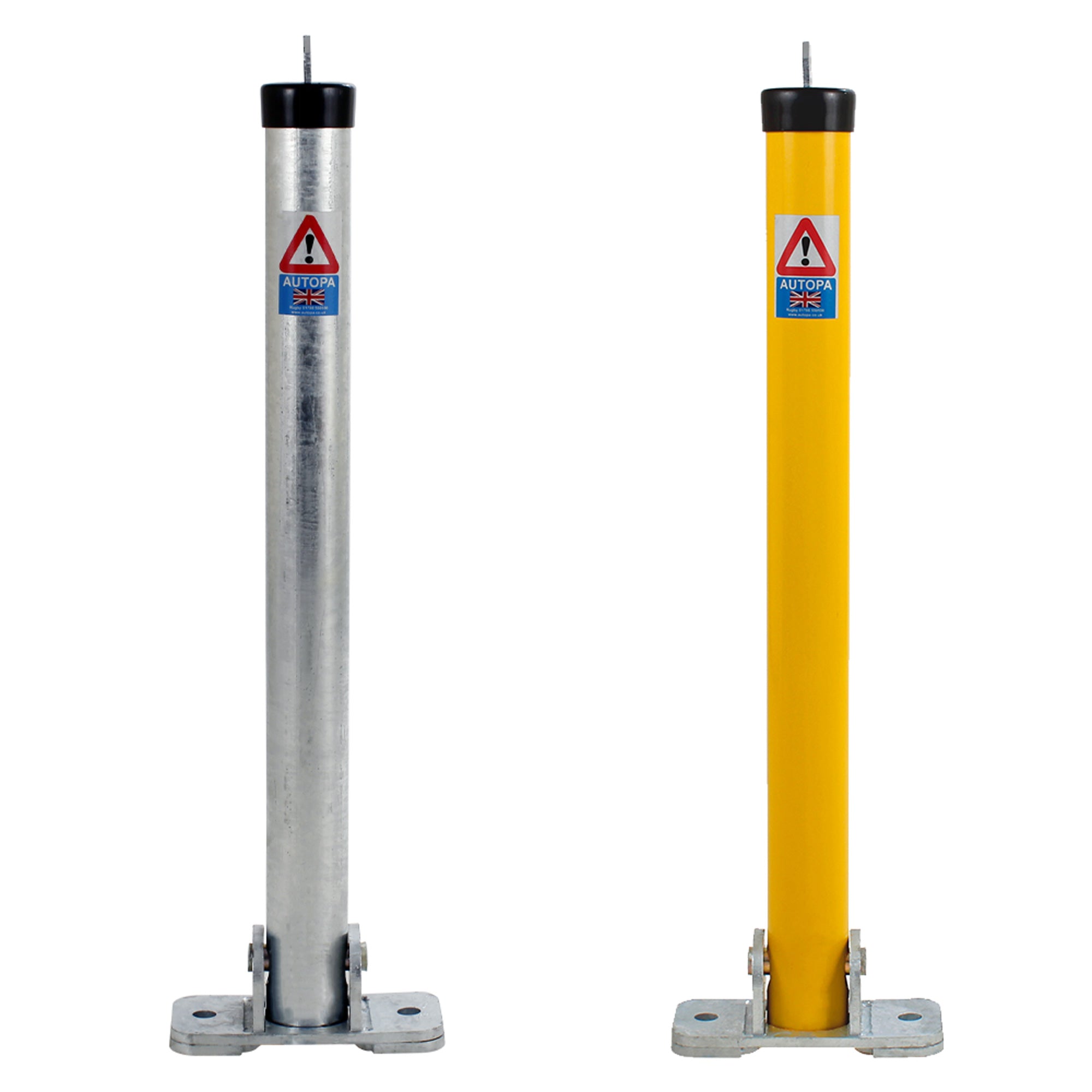 Padlock Locking Parking Post, Hinged / Fold Down – Start Safety UK