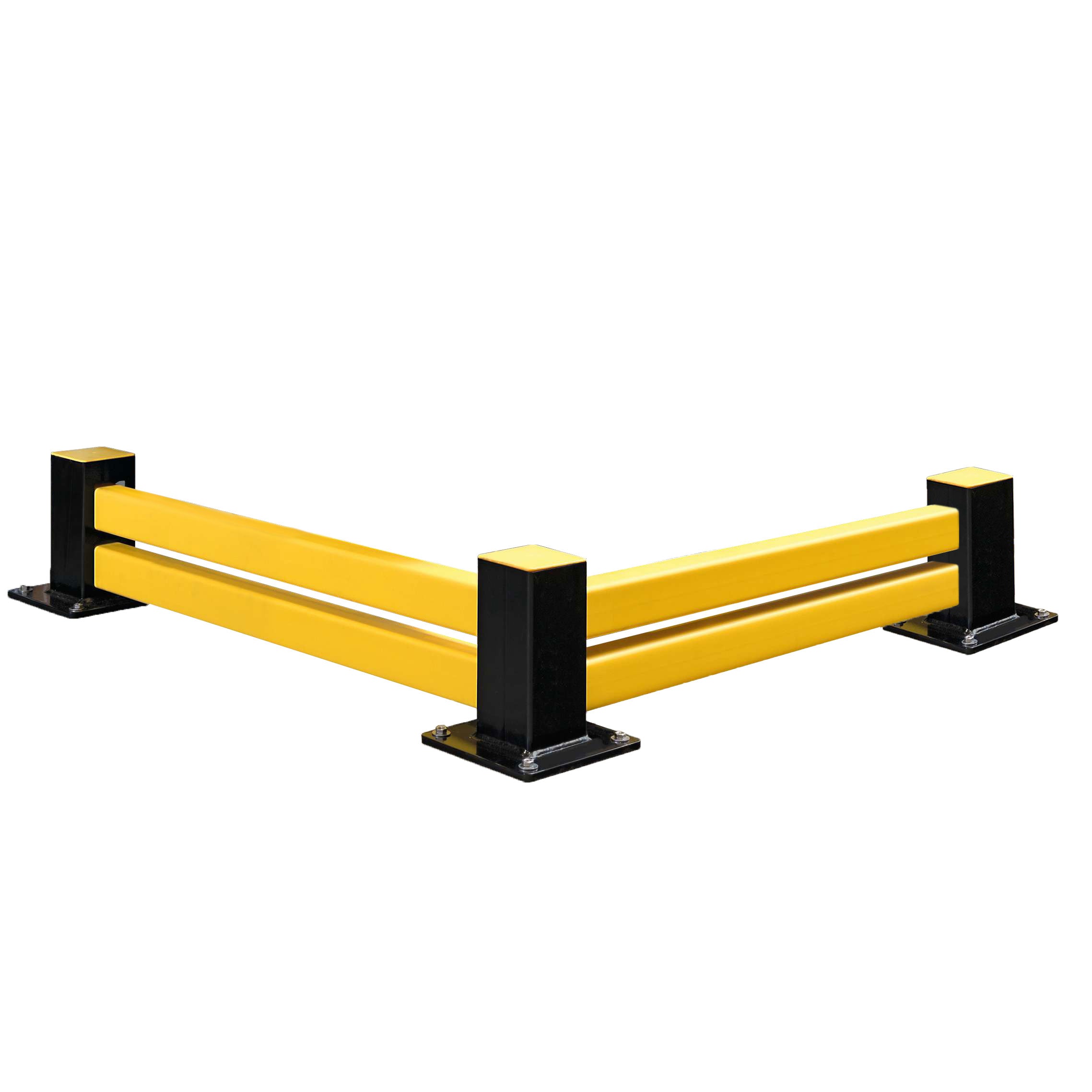 Black Bull Corner Low Level Hybrid Barrier Protection Barrier Kit ...