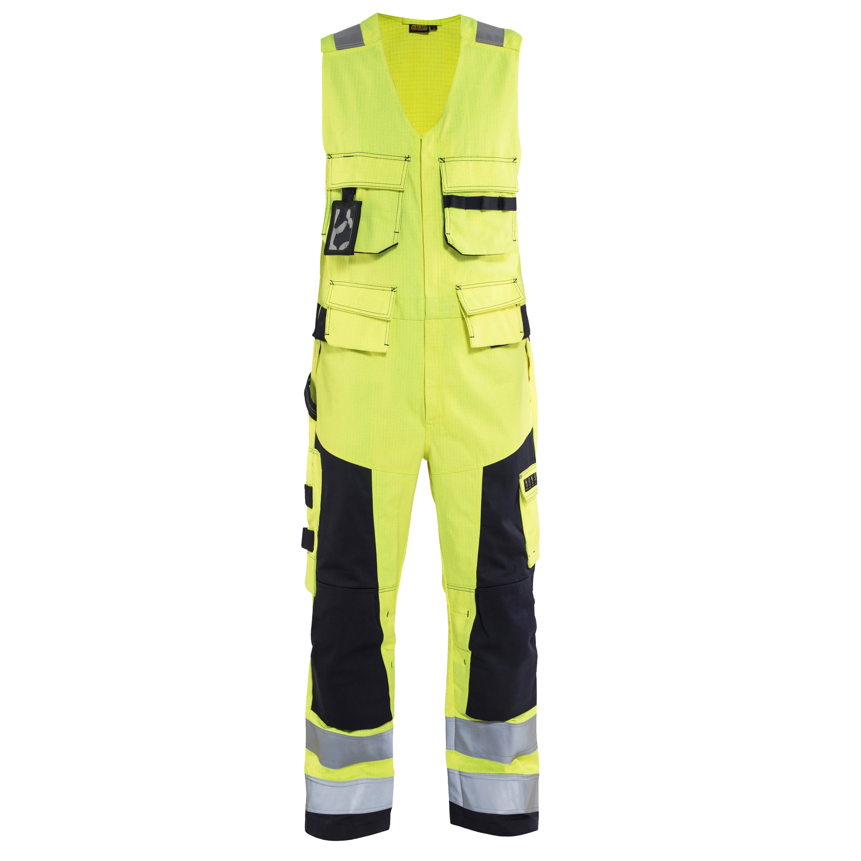 Blaklader 2678 Hi-Vis Yellow/Navy Blue Arc Flash & Fire Retardant ...