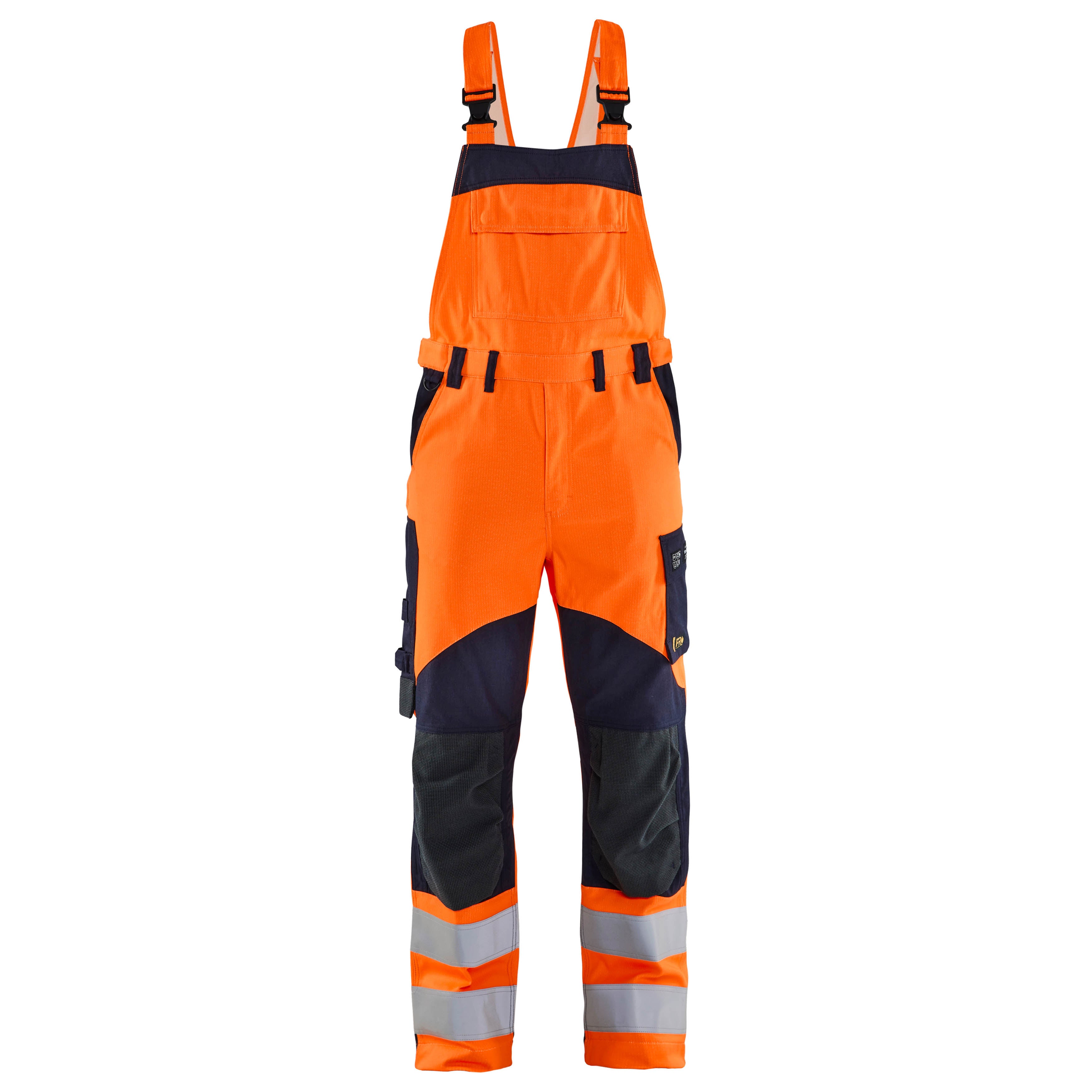 Blaklader 2889 Hi-Vis Orange/Navy Blue Arc Flash & Fire Retardant ...