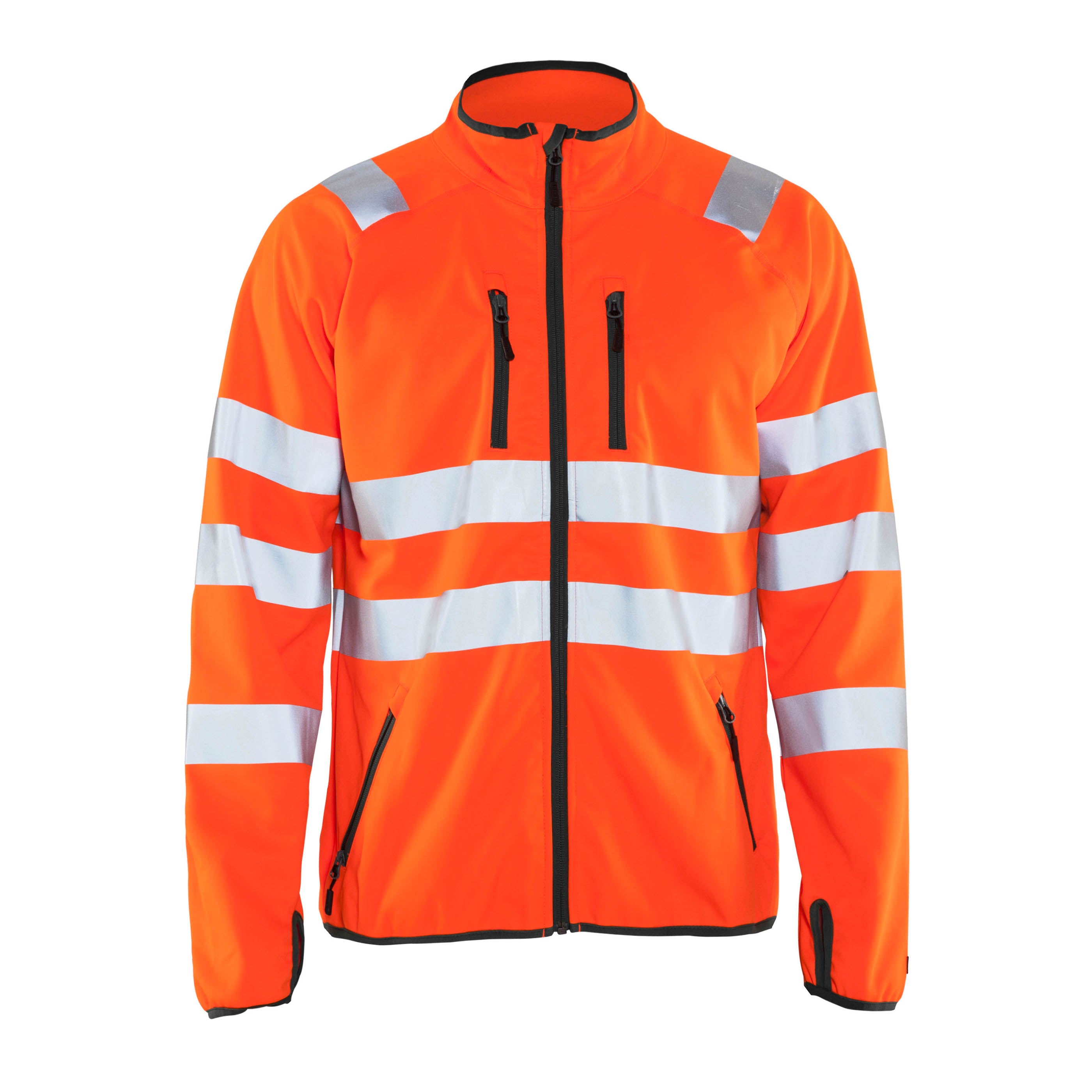 Blaklader 4906 Hi-Vis Orange Softshell Jacket | Start Safety UK