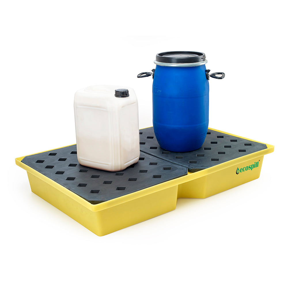 Ecospill 100L Recycled PE Spill Tray with Grate | Start Safety UK