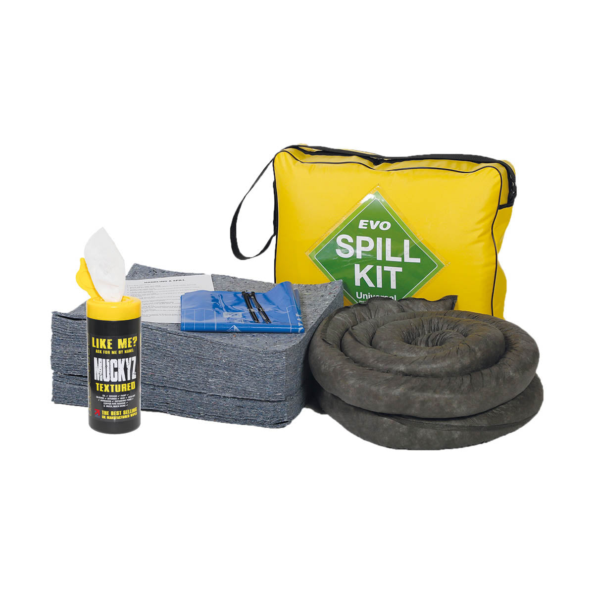 Evo Recycled® General Purpose 50 Litre Spill Kit in PVC Shoulder Bag ...