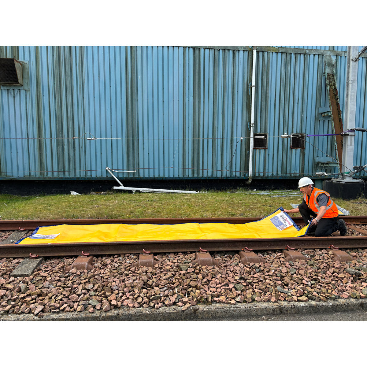 Fentex SpillTrapper® Rail Track Mat | Start Safety UK