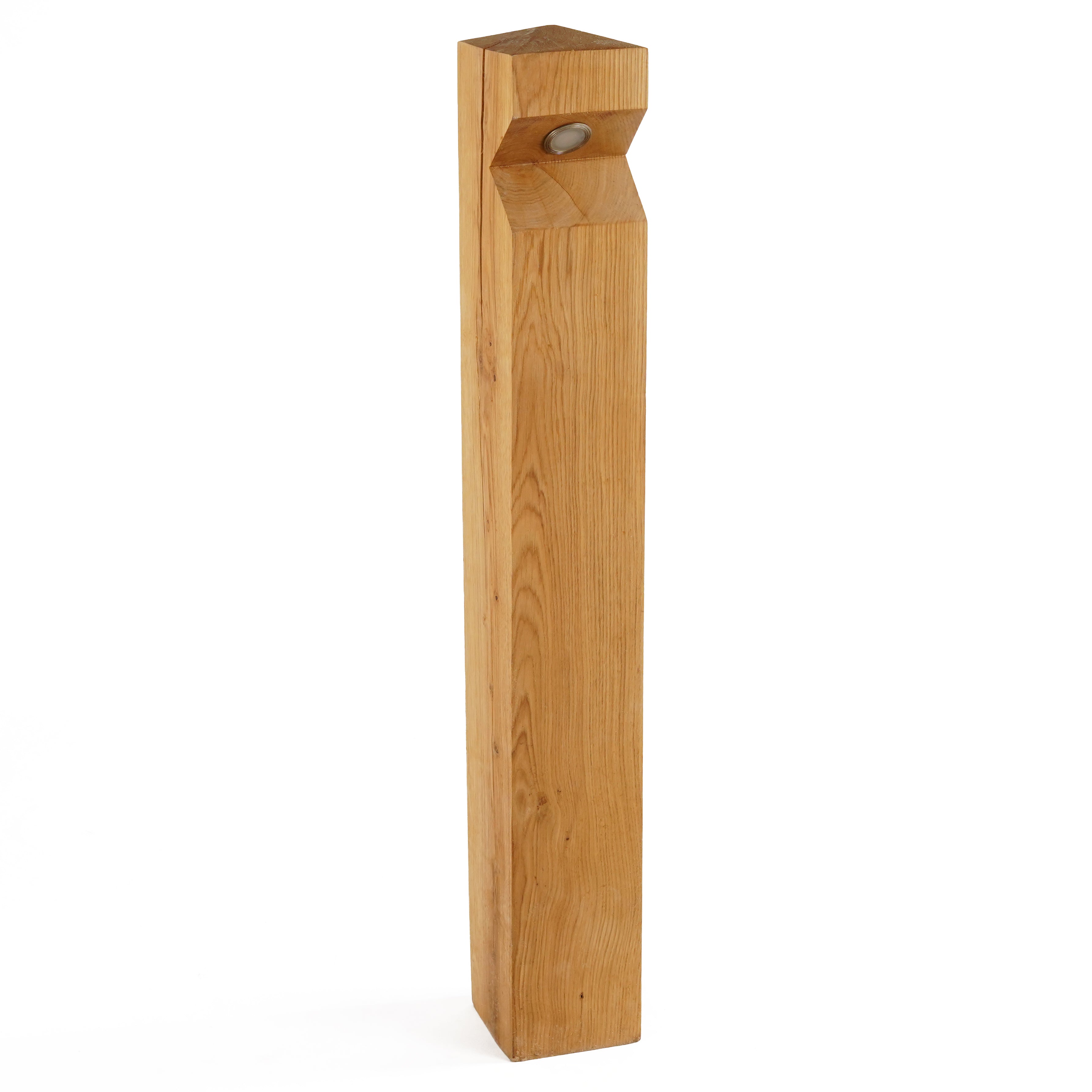 Wooden Bollard Lighting Sway Flow LED Lighting Larch Timber Bollard