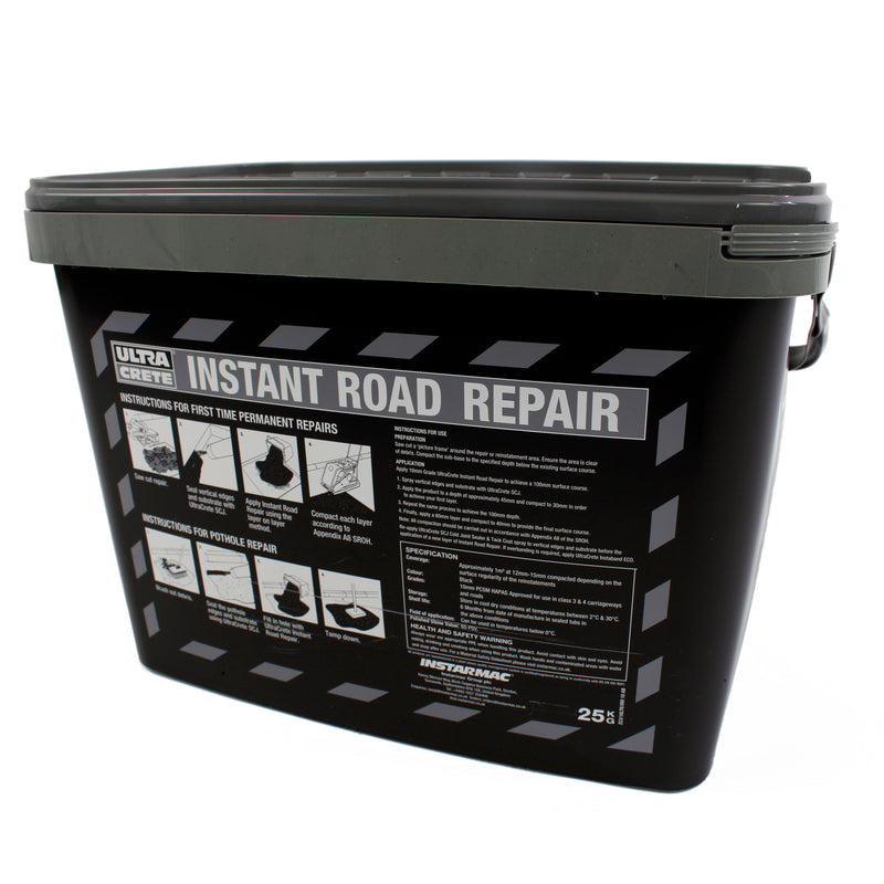 Instarmac Ultracrete Instant Road Repair 10mm Grade Bag/Tub 25kg ...