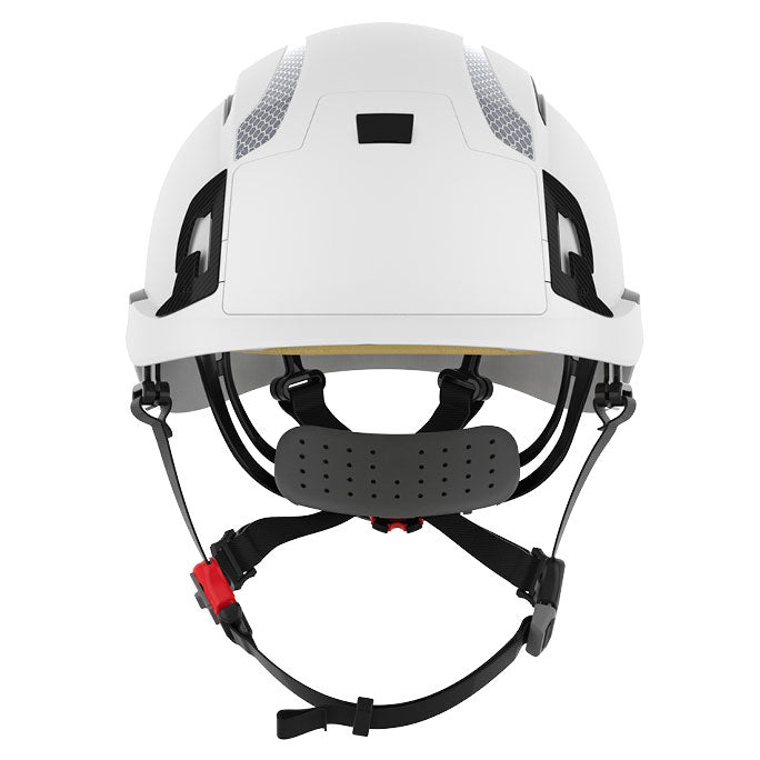JSP EVO Alta Dualswitch Wheel Ratchet Safety Helmet Vented | White ...