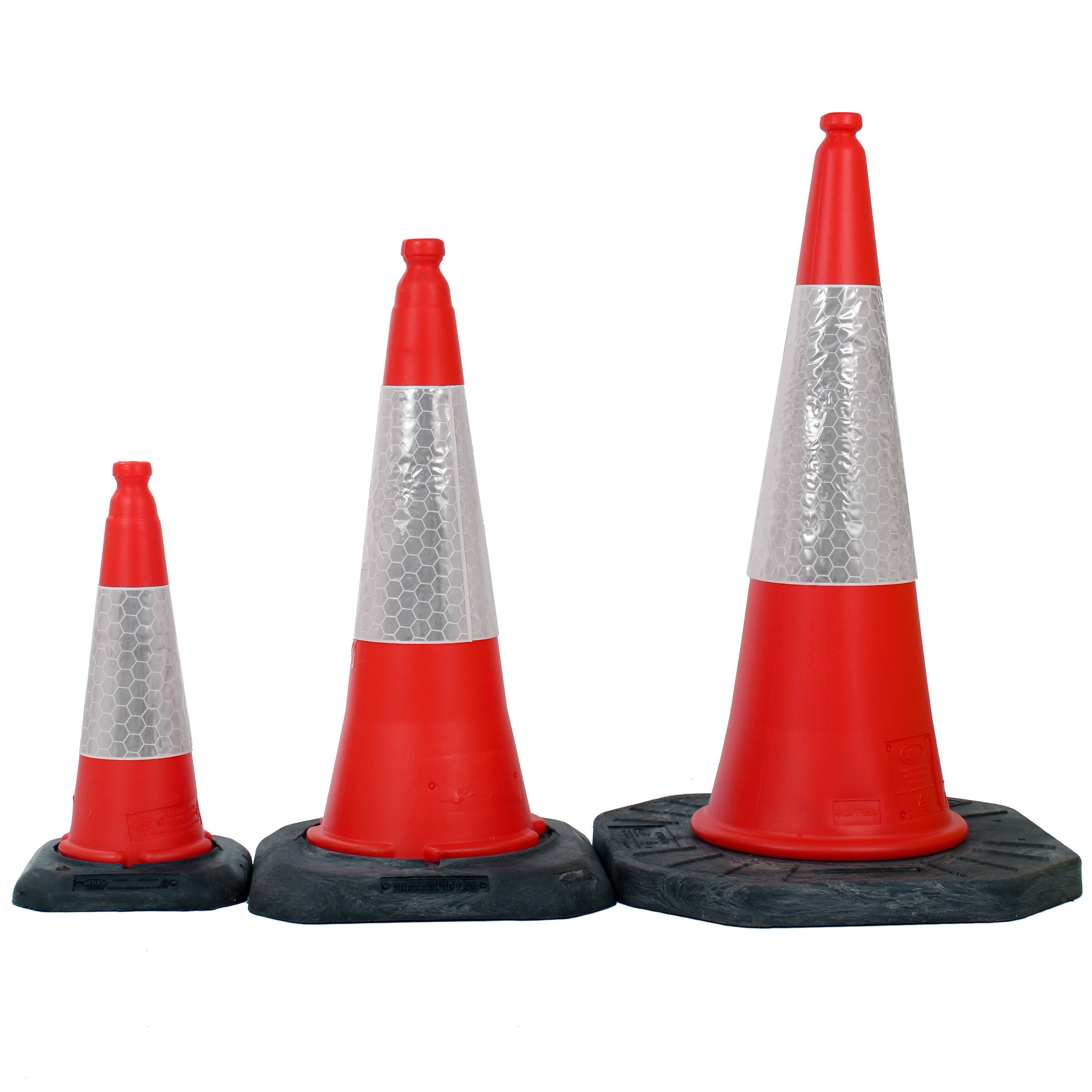 JSP Orange / Red Dominator Cones - Multiple Sizes – Start Safety UK