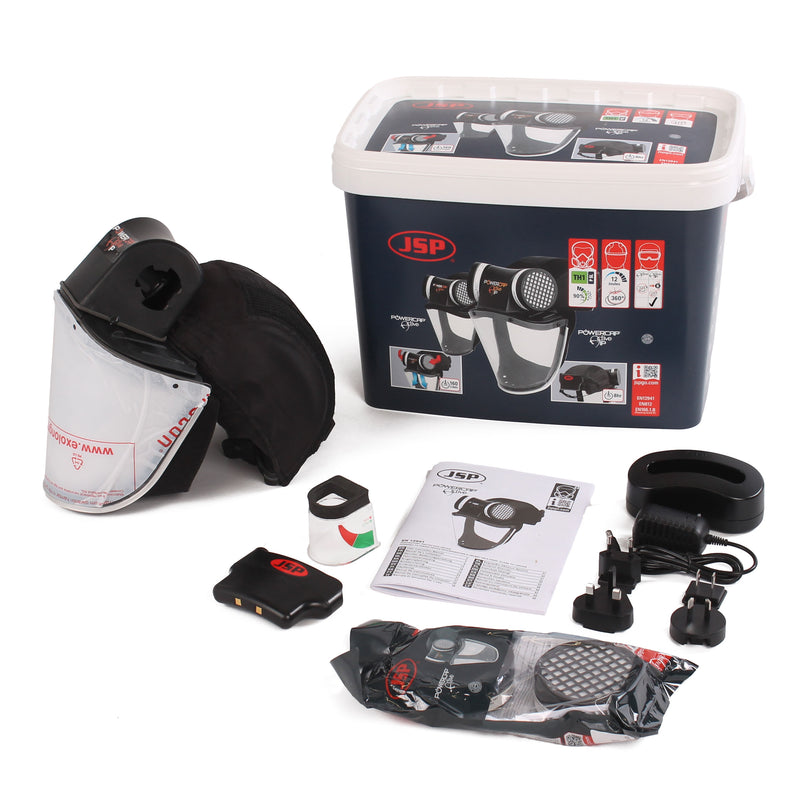 JSP PowerCap Active IP Air Purifying Respirator | Powered Bump Cap ...