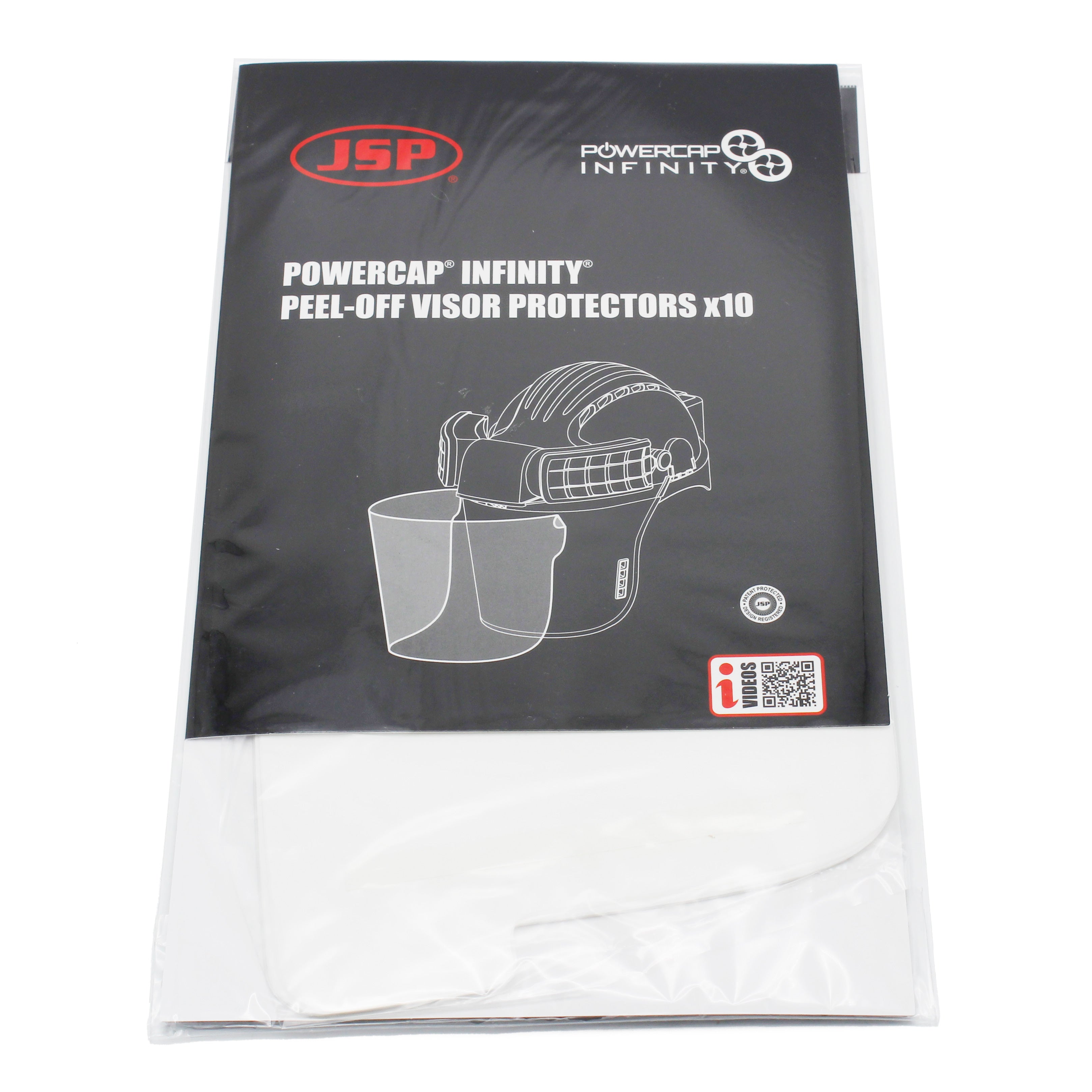 JSP PowerCap Peel Off Visor Protectors For Infinity/Jetstream – Start ...