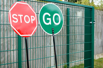 Stop-Go Lollipop Signs | Next-Day Delivery | Start Safety UK