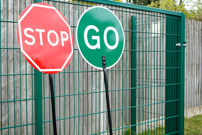 Stop-Go Lollipop Signs | Next-Day Delivery | Start Safety UK