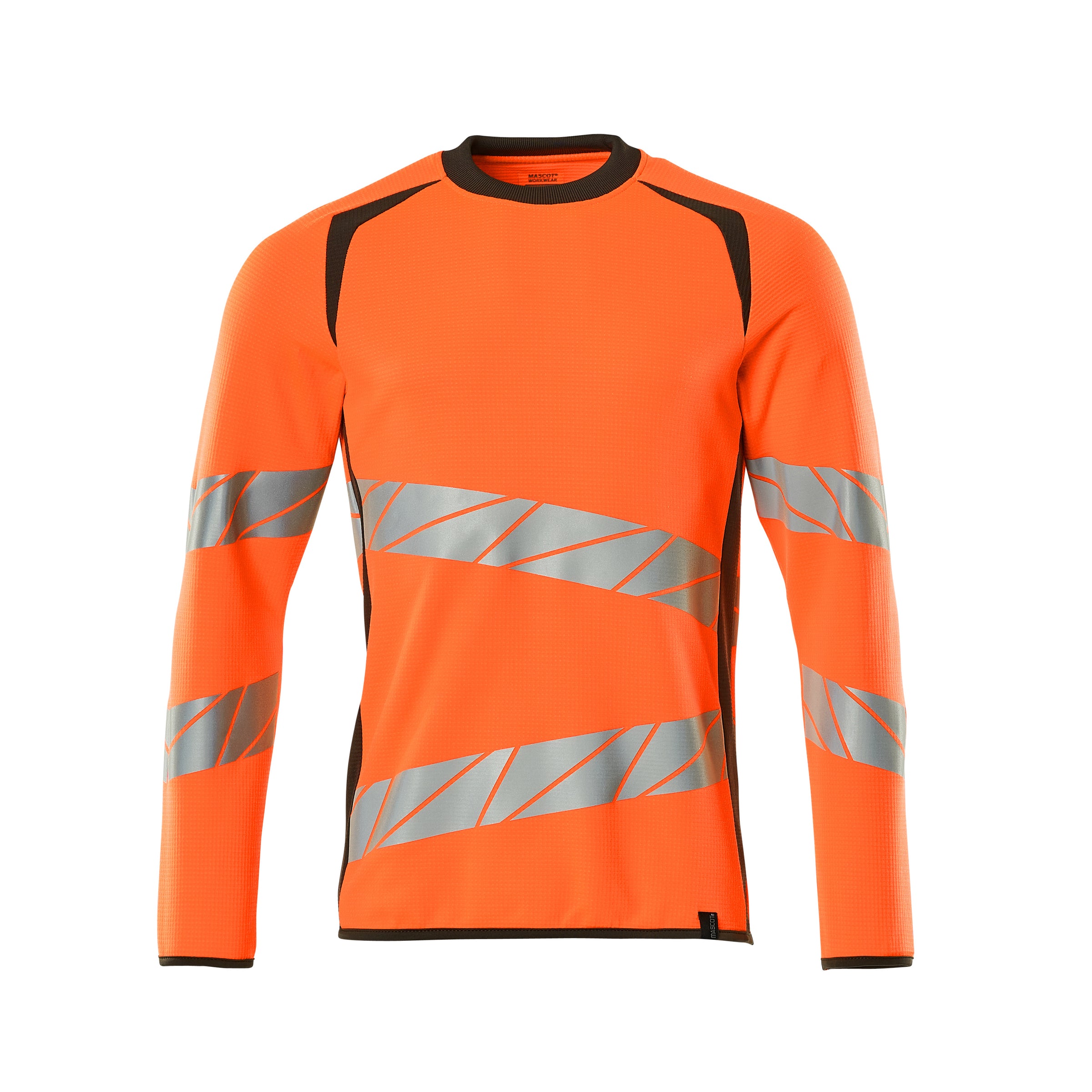 Mascot Accelerate Safe 19084-781-1418 Sweatshirt - Hi-Vis Orange/Dark ...