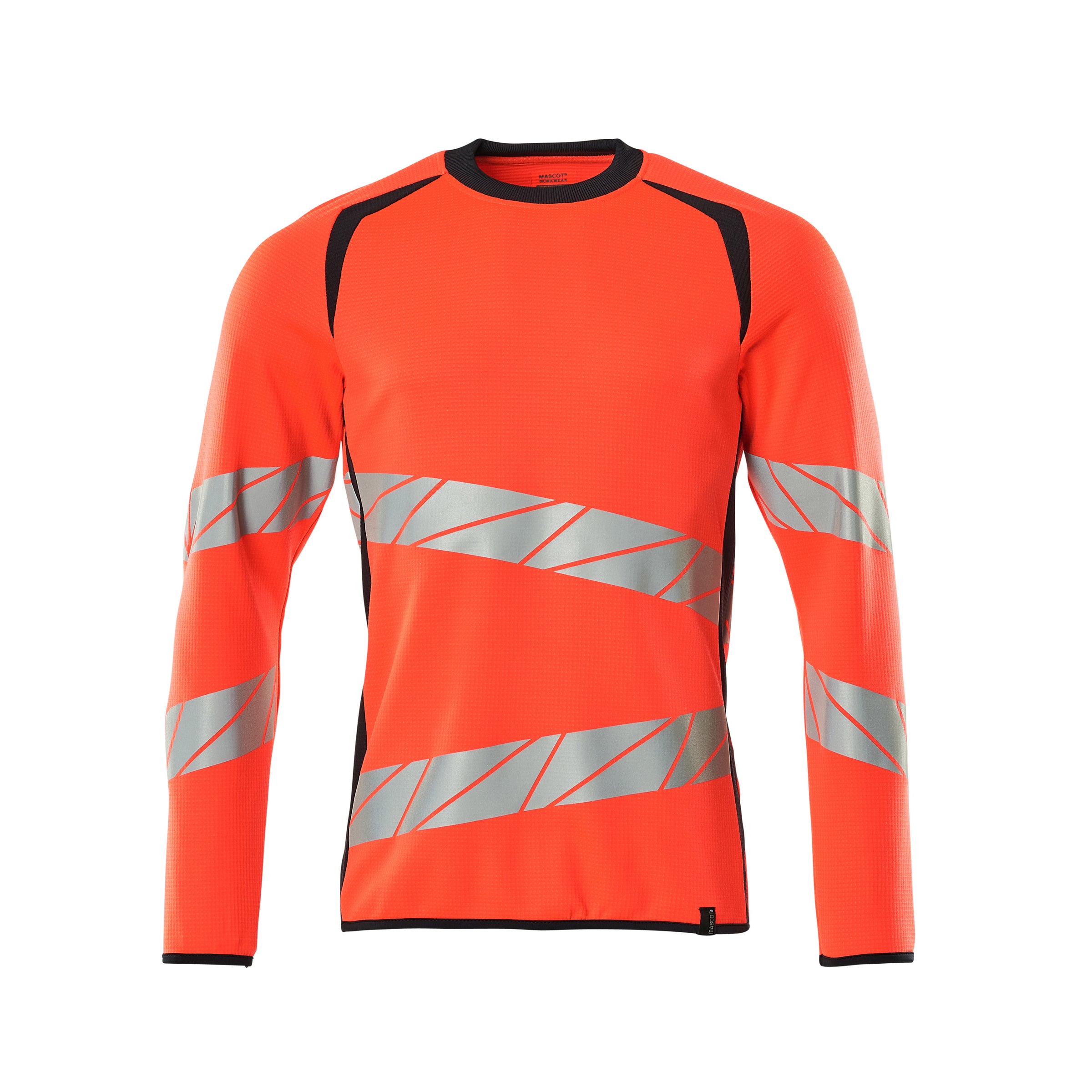Mascot Accelerate Safe 19084-781-22210 Sweatshirt - Hi-Vis Red/Dark ...