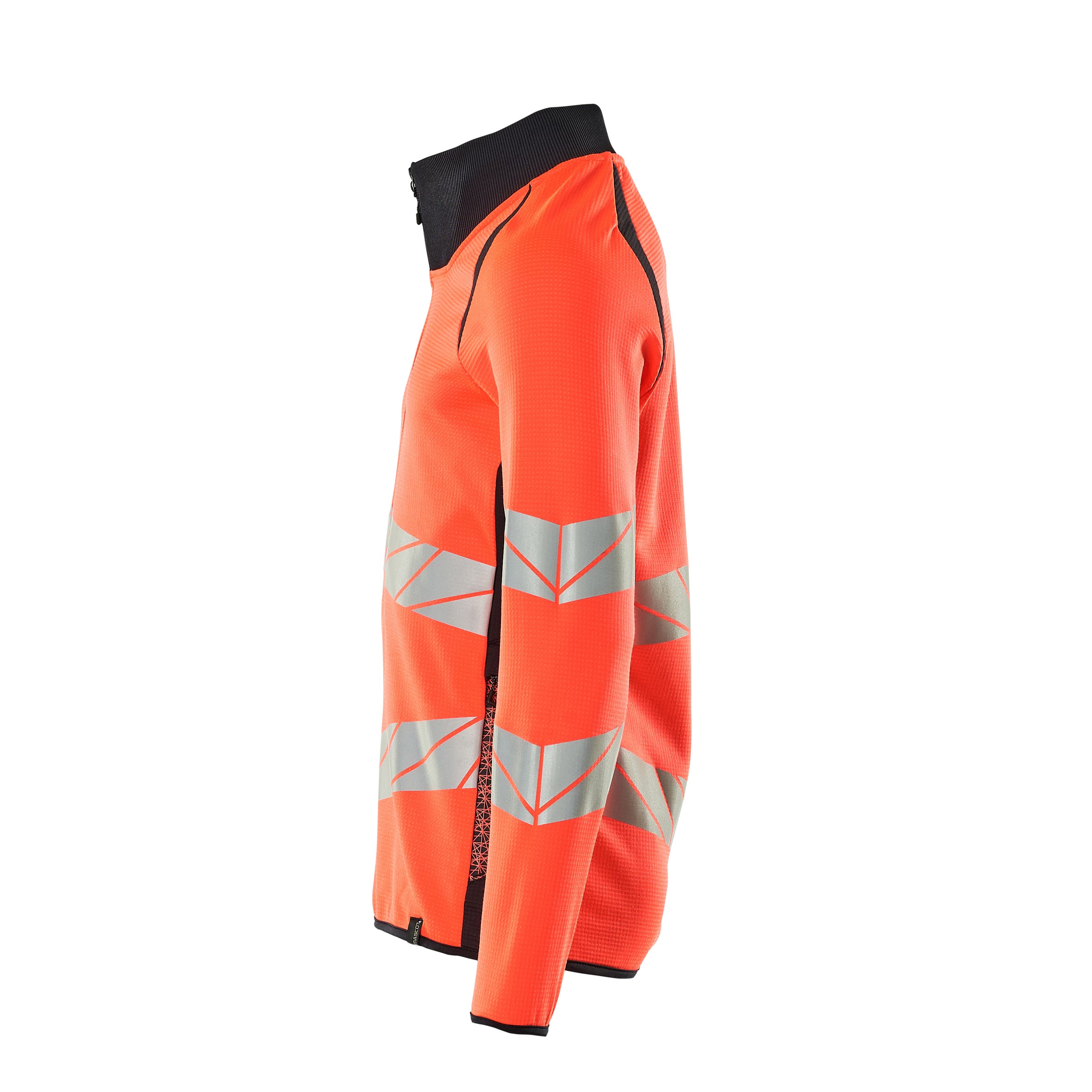 Mascot Accelerate Safe 19184-781-22210 Sweatshirt With Zipper - Hi-Vis ...