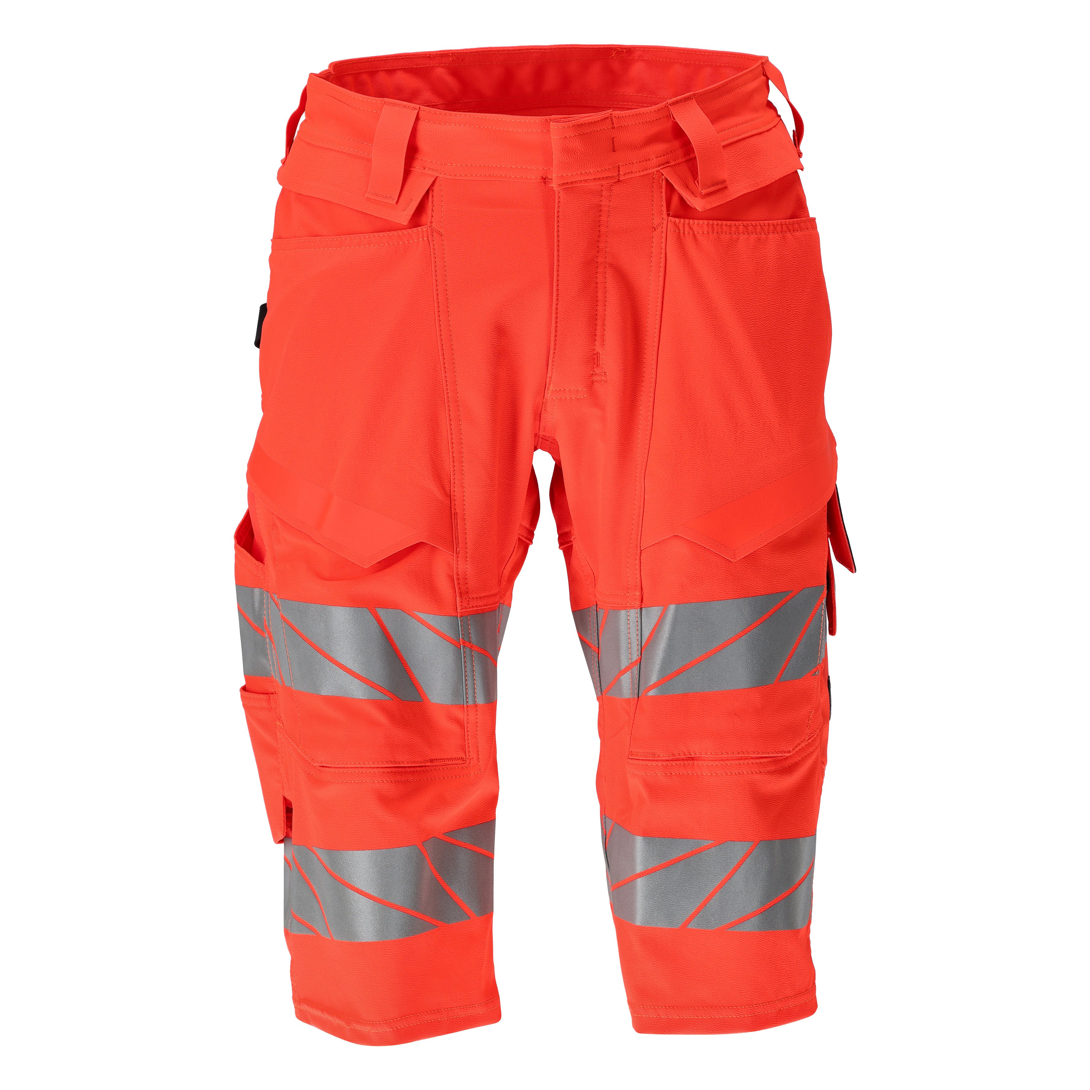 Mascot Accelerate Safe 19249-510-222 Shorts, Long - Hi-Vis Red | Start ...