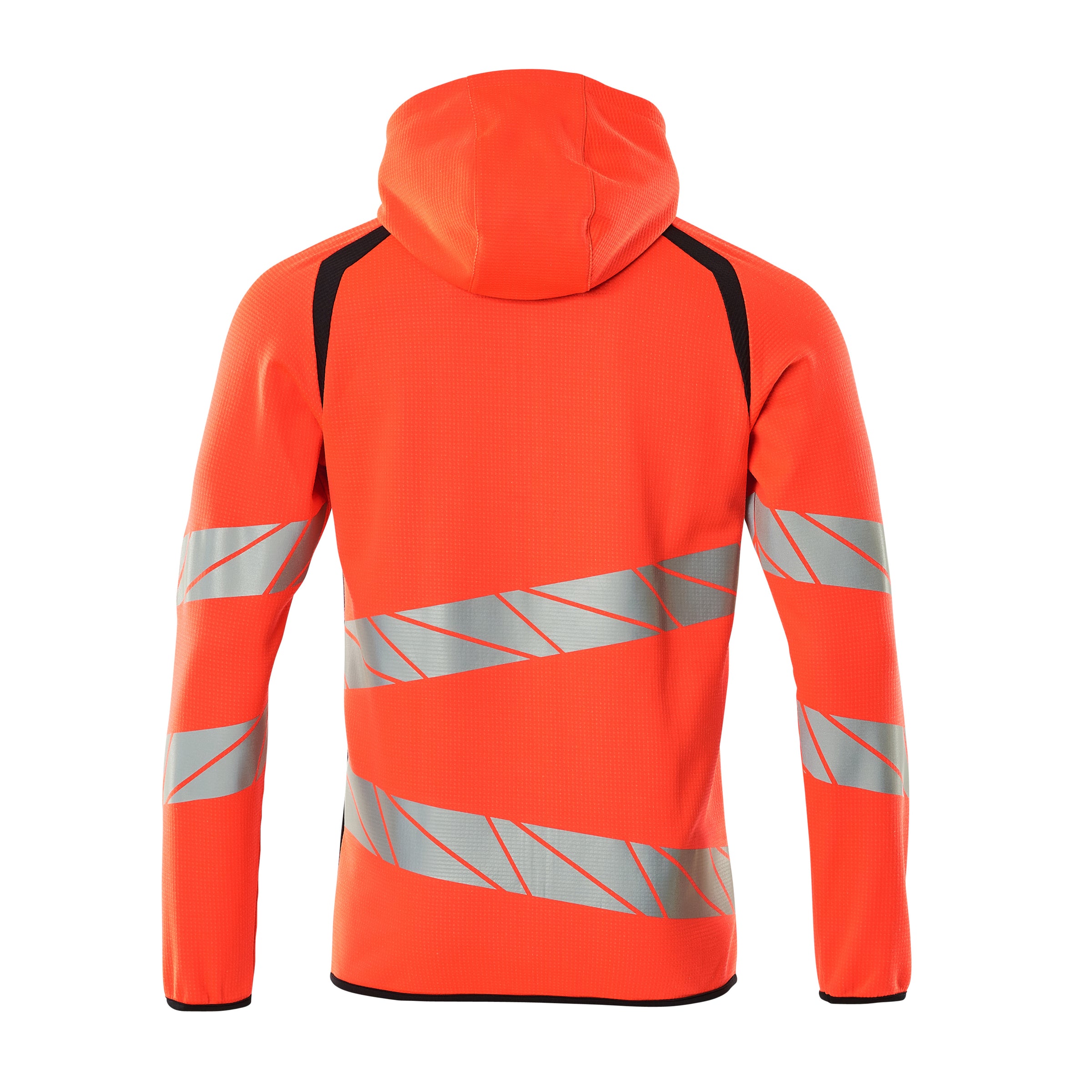 Mascot Accelerate Safe 19284-781-22210 Hoodie With Zipper - Hi-Vis Red ...
