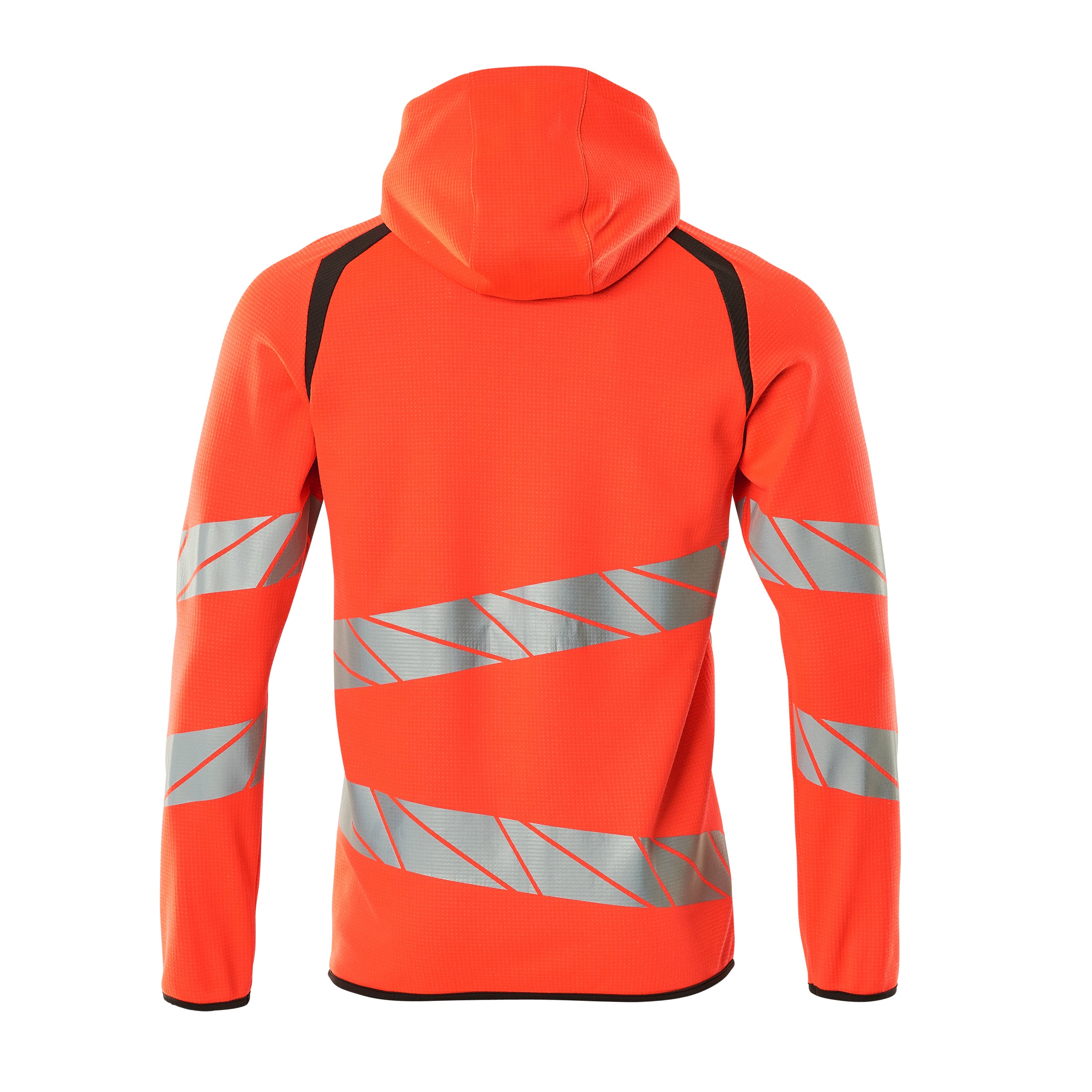 Mascot Accelerate Safe 19284-781-22218 Hoodie With Zipper - Hi-Vis Red ...