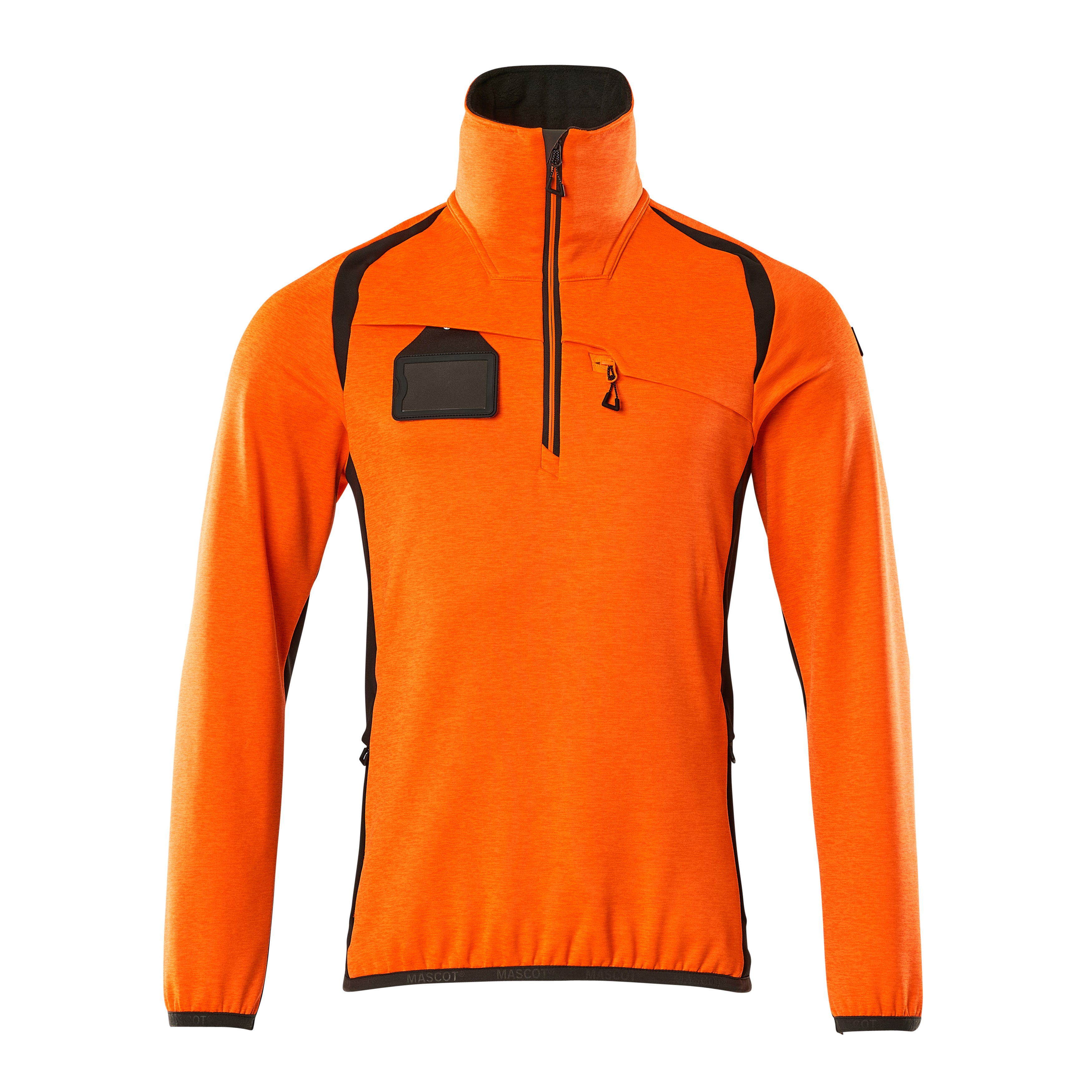 Mascot Accelerate Safe 19303-316-1418 Fleece Jacket With Half Zip - Hi ...