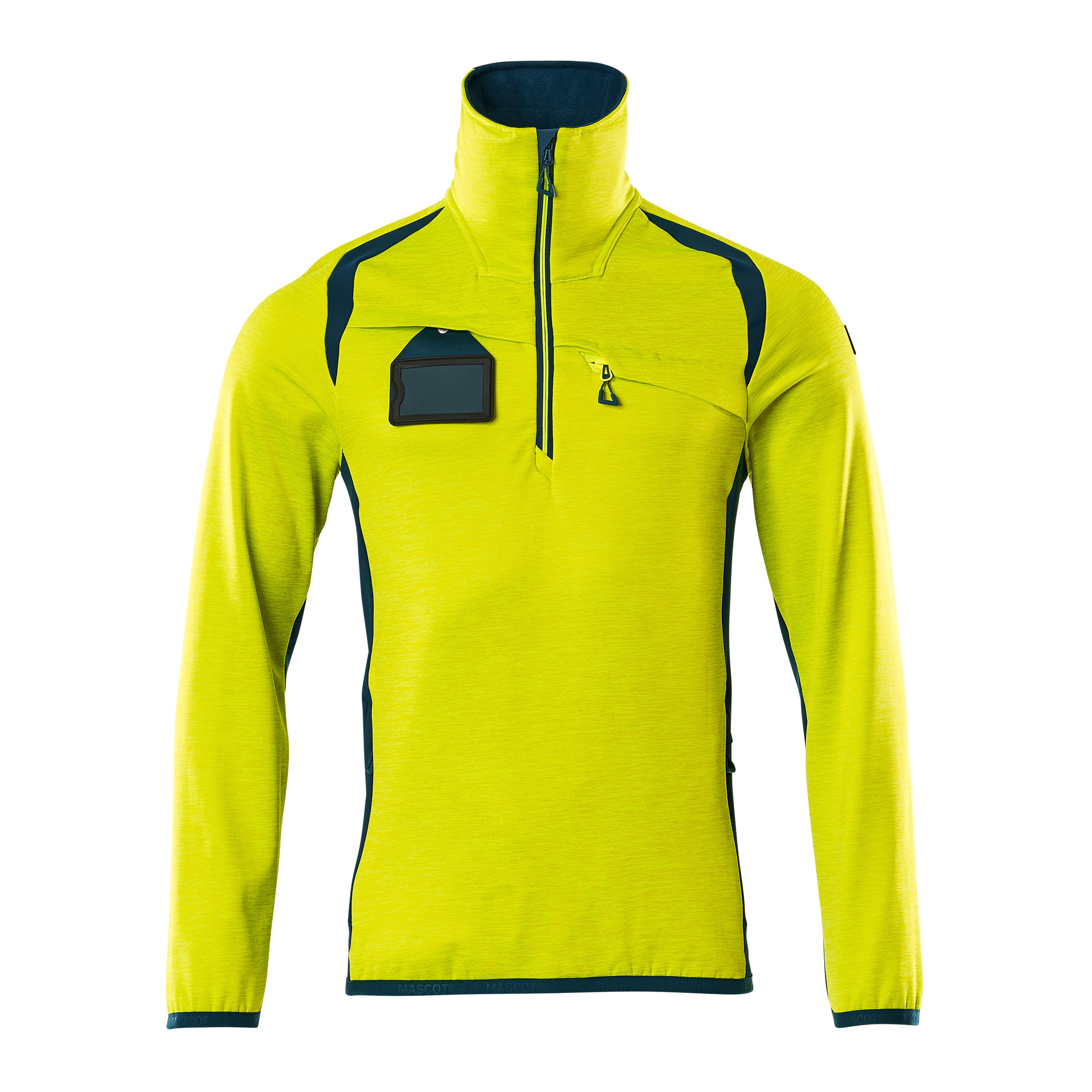 Mascot Accelerate Safe 19303-316-1744 Fleece Jacket With Half Zip - Hi ...