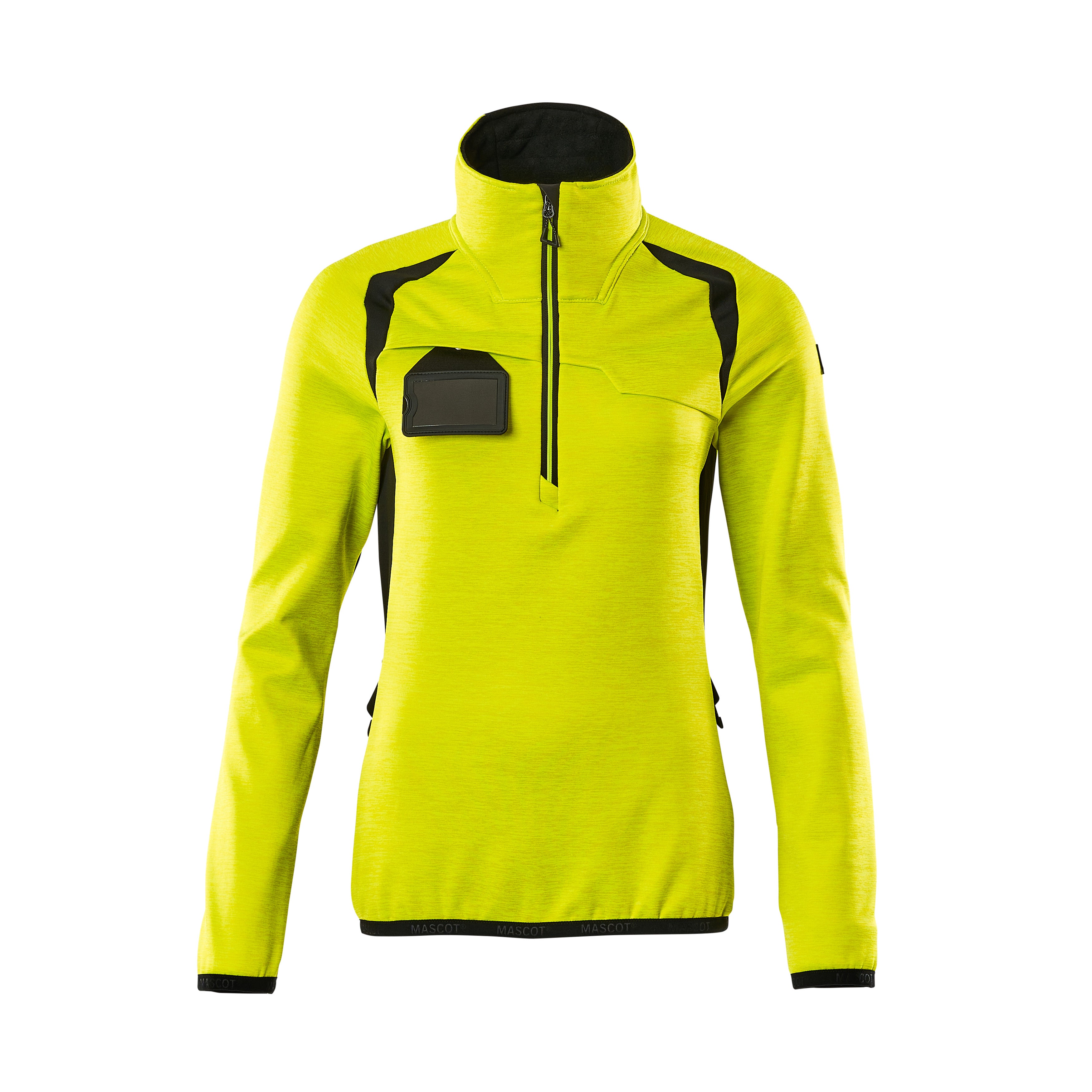 Mascot Accelerate Safe 19353-316-1709 Fleece Jacket With Half Zip - Hi ...
