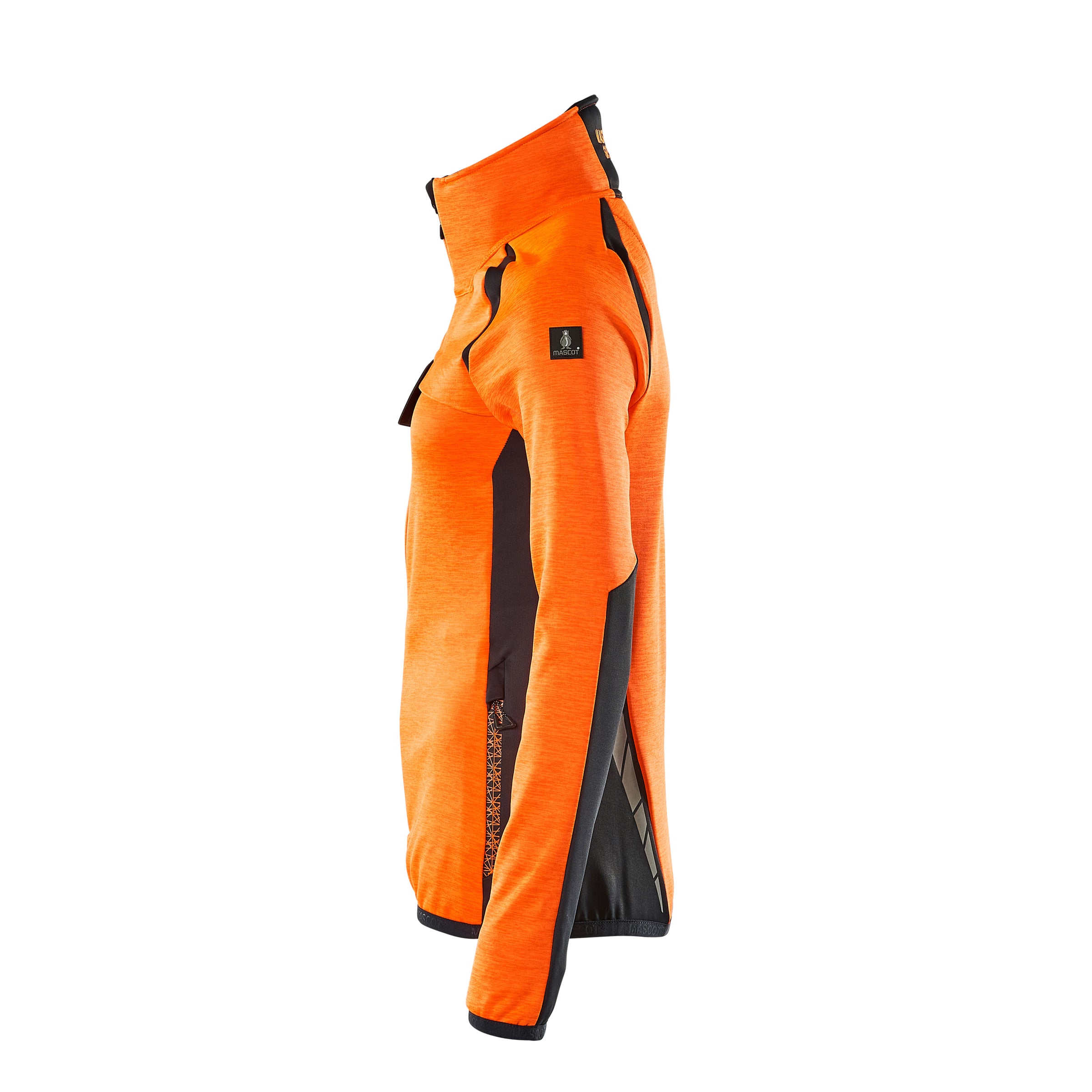 Mascot Accelerate Safe 19453-316-14010 Fleece Jacket With Zipper - Hi ...