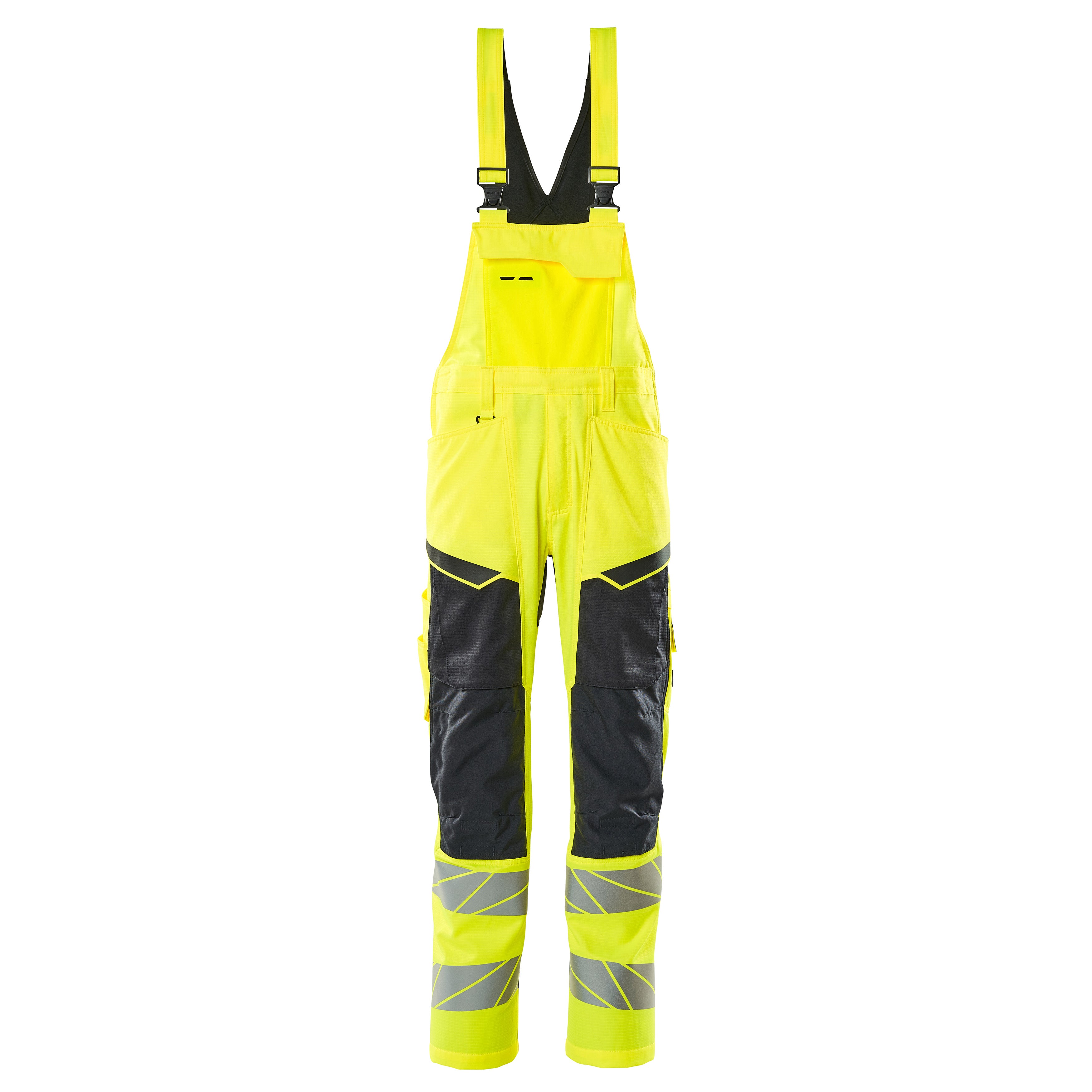 Mascot Accelerate Safe 19569-236-17010 Bib & Brace With Kneepad Pockets ...