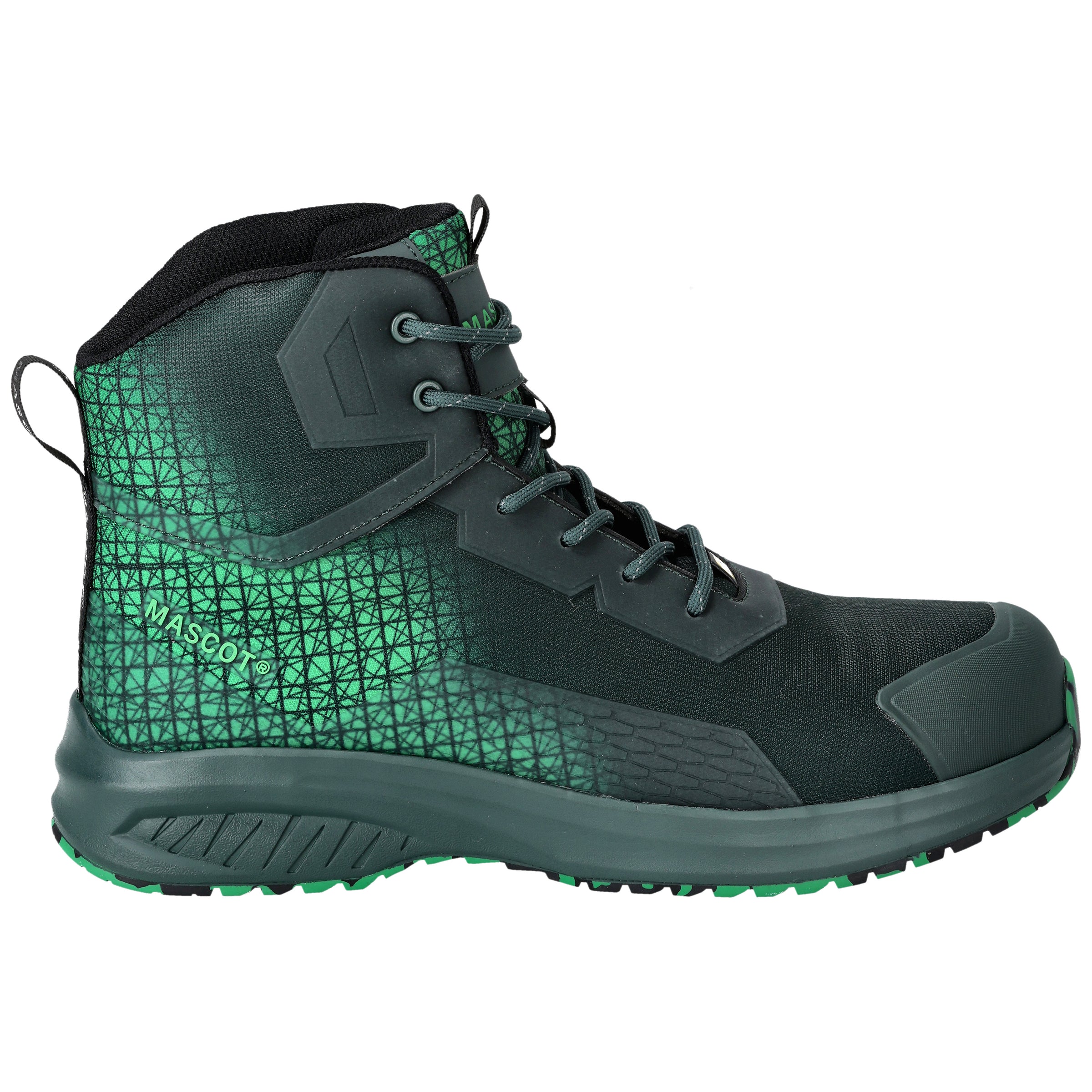 Mascot Footwear Accelerate F1503-909-03333 Safety Boot - Green/Grass ...