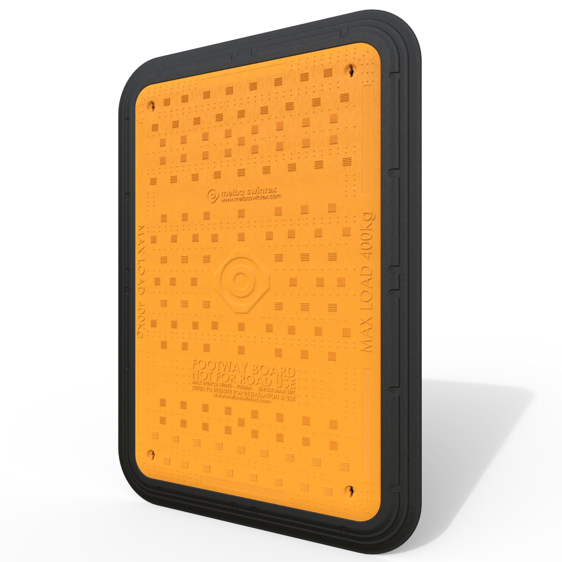 Melba Tuff Tread Blow Moulded Reinforced Walkboard With Rubber Edge ...