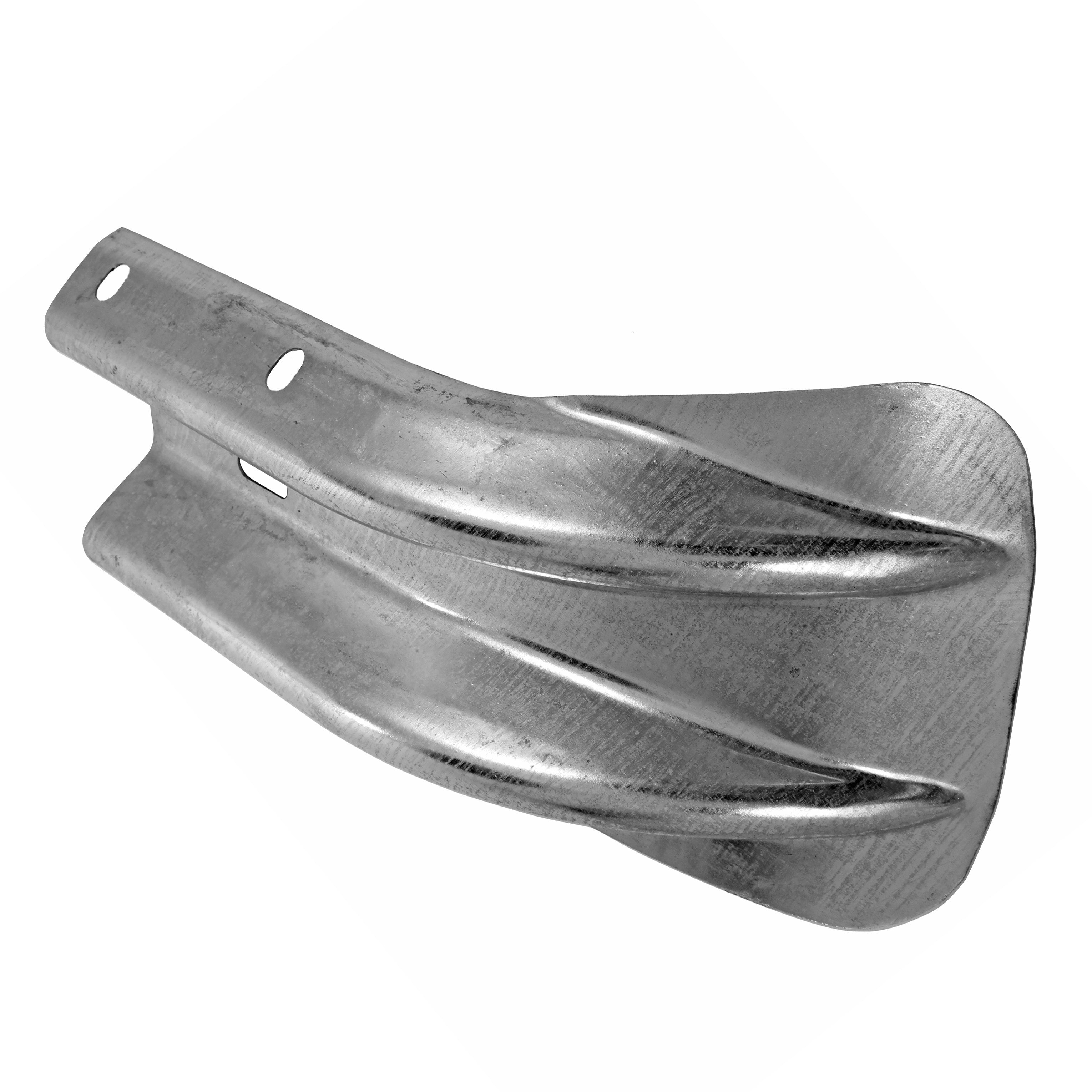Armco Barrier Fishtail End Cap Galvanised Steel Finish – Start Safety UK