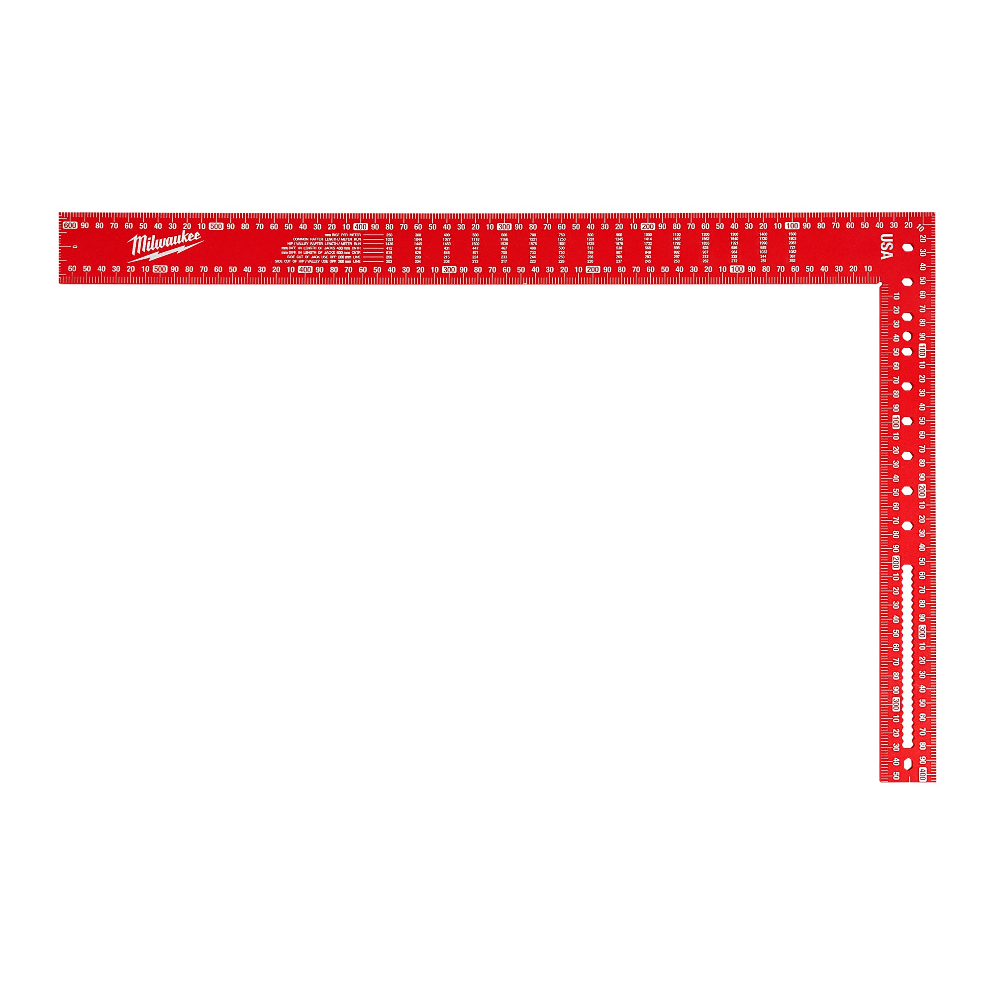 Milwaukee Framing Square Metric (40 x 60cm)- 4932472126 – Start Safety UK