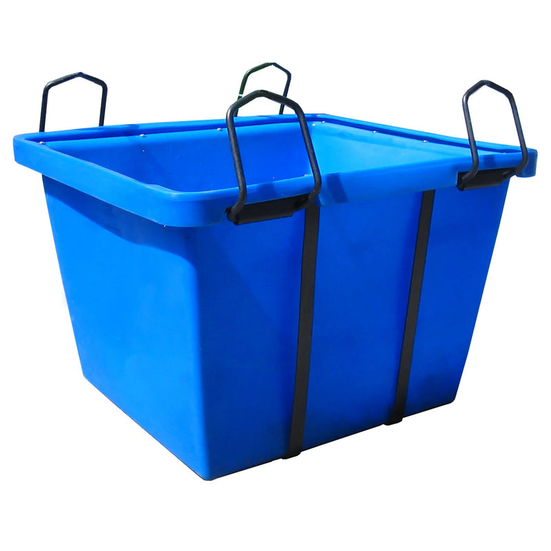 Oaklands 500L Folding Handle Crane Lift Mortar Tub - Crane Lift - Blue ...