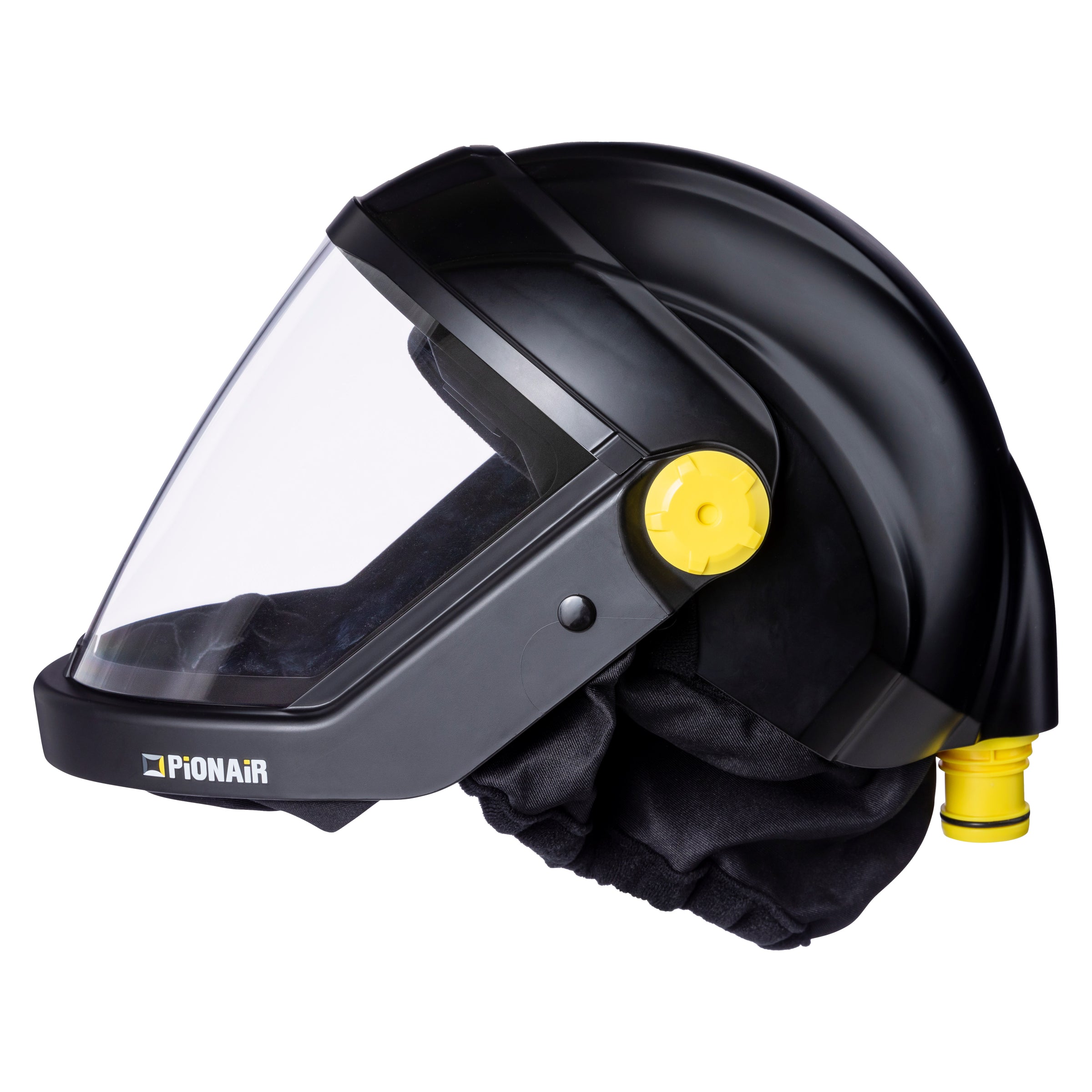 PiONAiR H500 PAPR Respirator Safety Hard Hat - Helmet with Visor ...