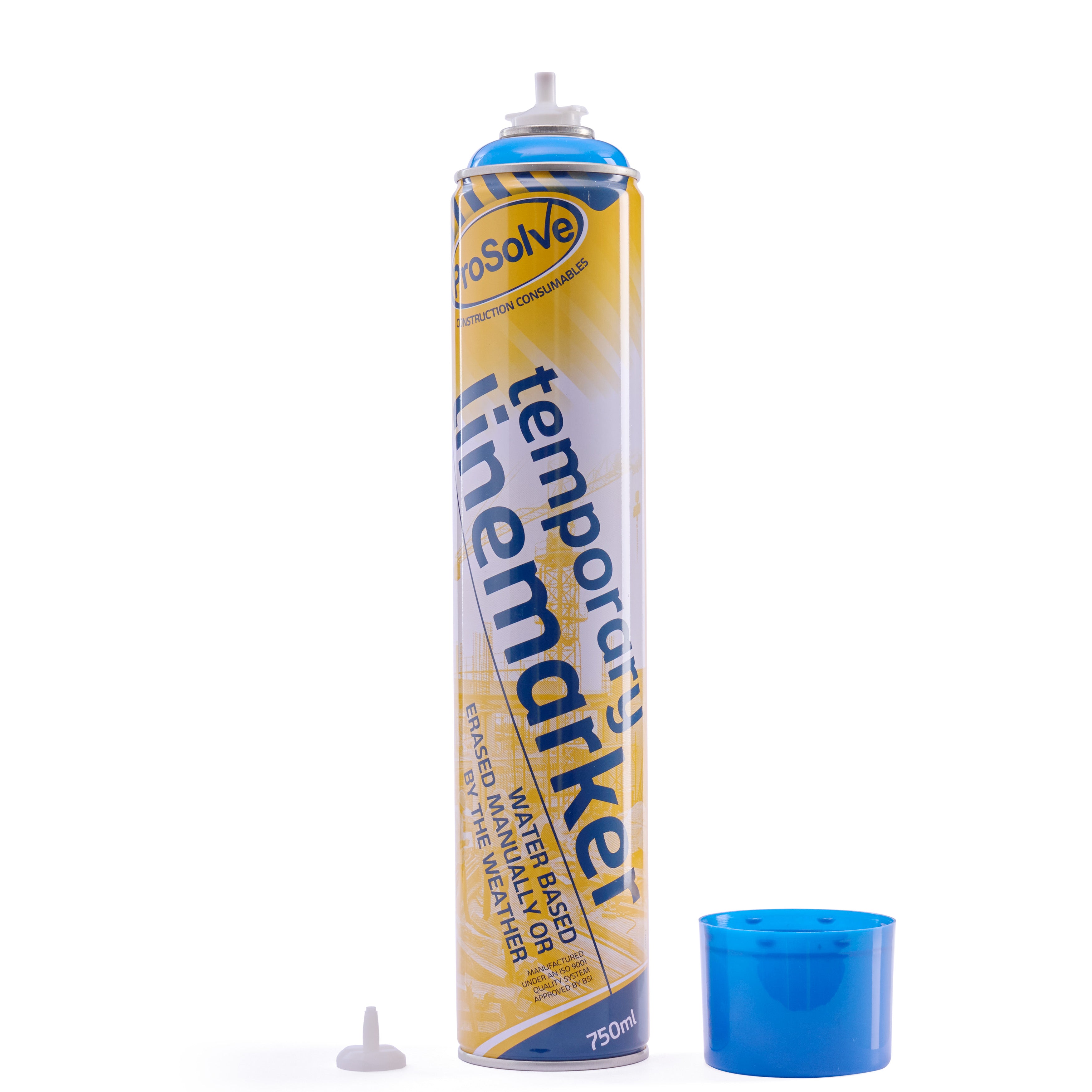 ProSolve Blue Temporary Line Marking Paint (Water Based) 750ml – Start ...