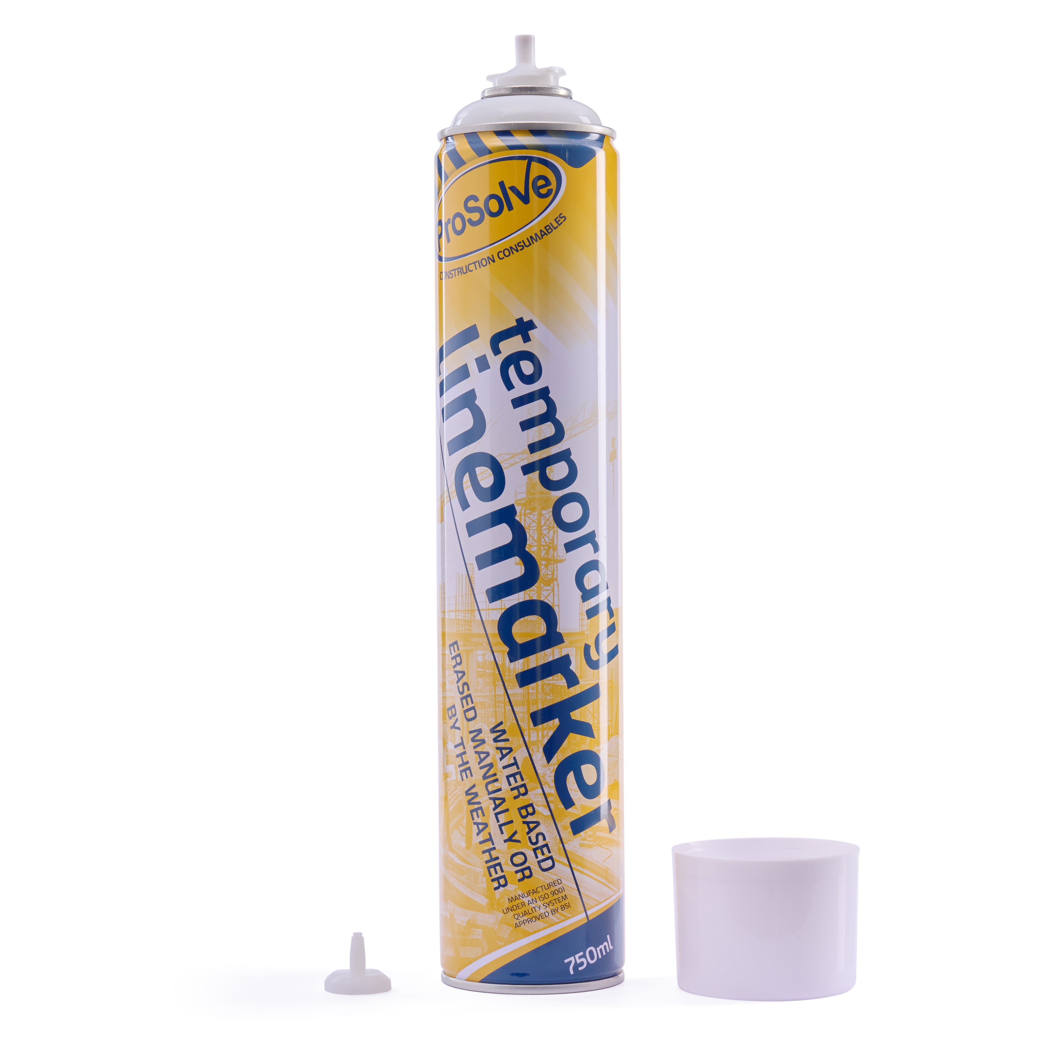 ProSolve White Temporary Line Marking Paint (Water Based) 750ml – Start ...
