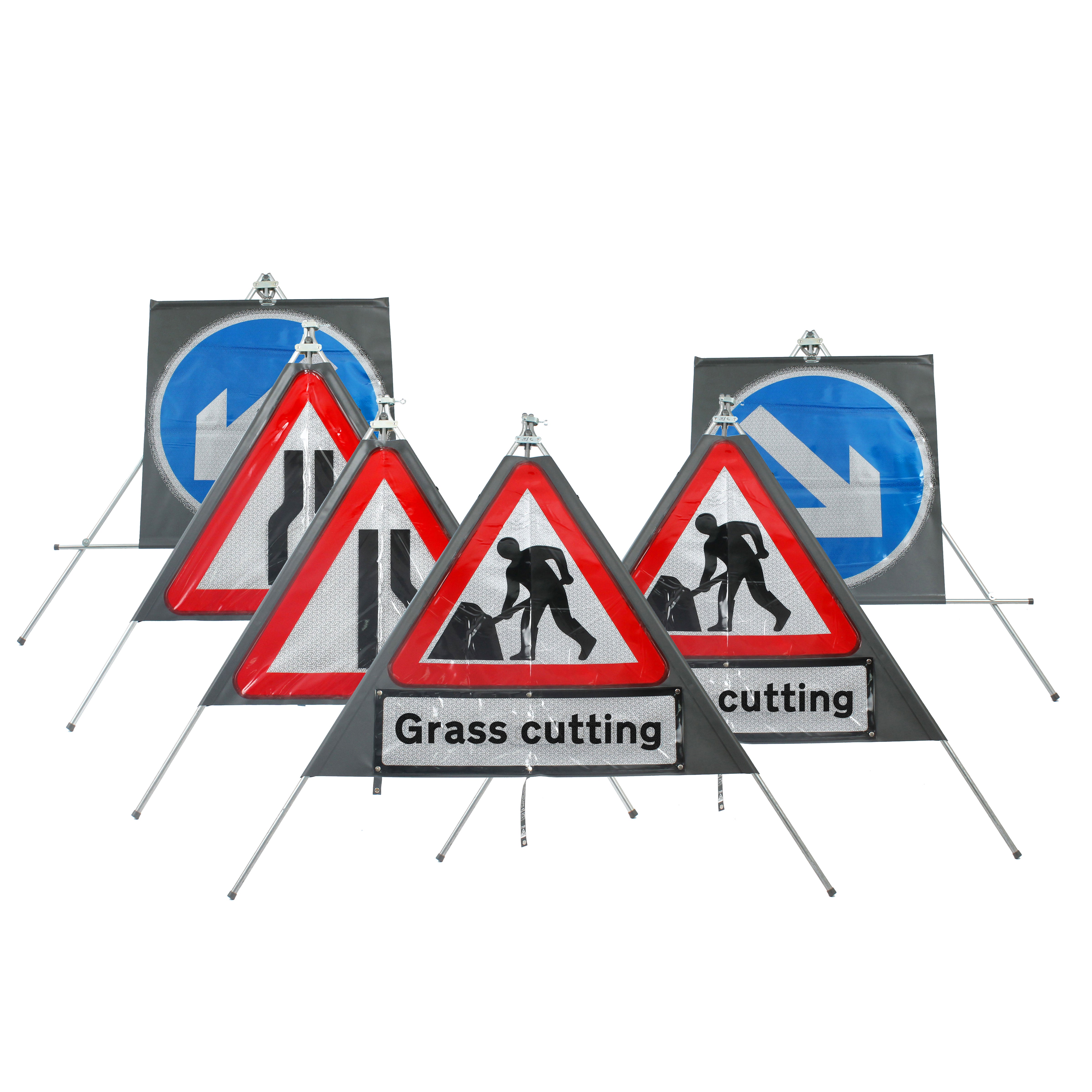 Quazar Chapter 8 Classic Grass Cutting Roll Up Sign Package – Start ...