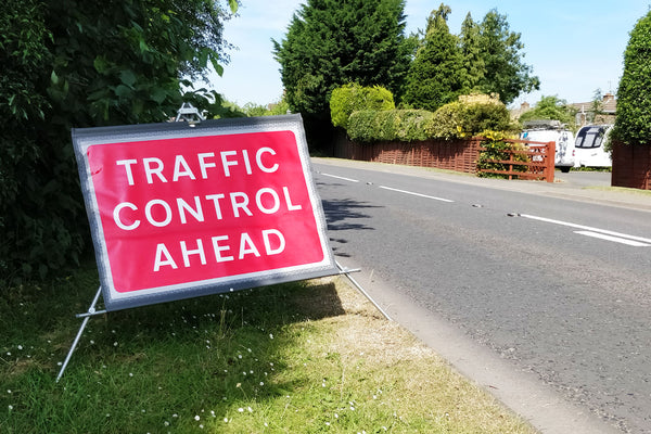 Roll-Up & Flexible Road Signs | Next-Day Delivery | Start Safety UK