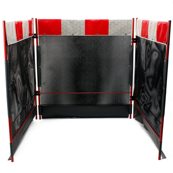 Debris Guard | 3 Panel Folding Stump Grinding Barrier – Start Safety UK