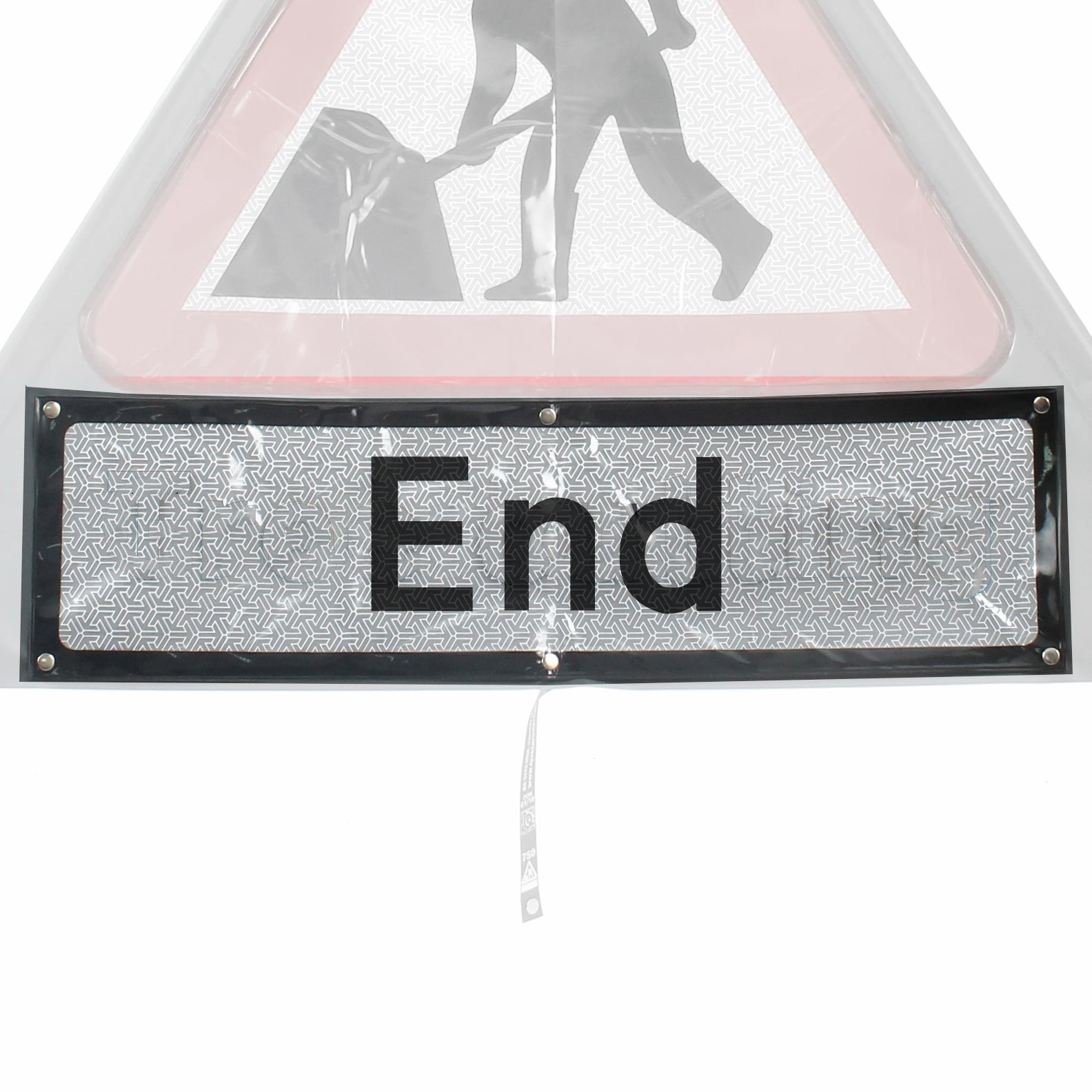 Roll Up END Supplementary Plate Only – Start Safety UK