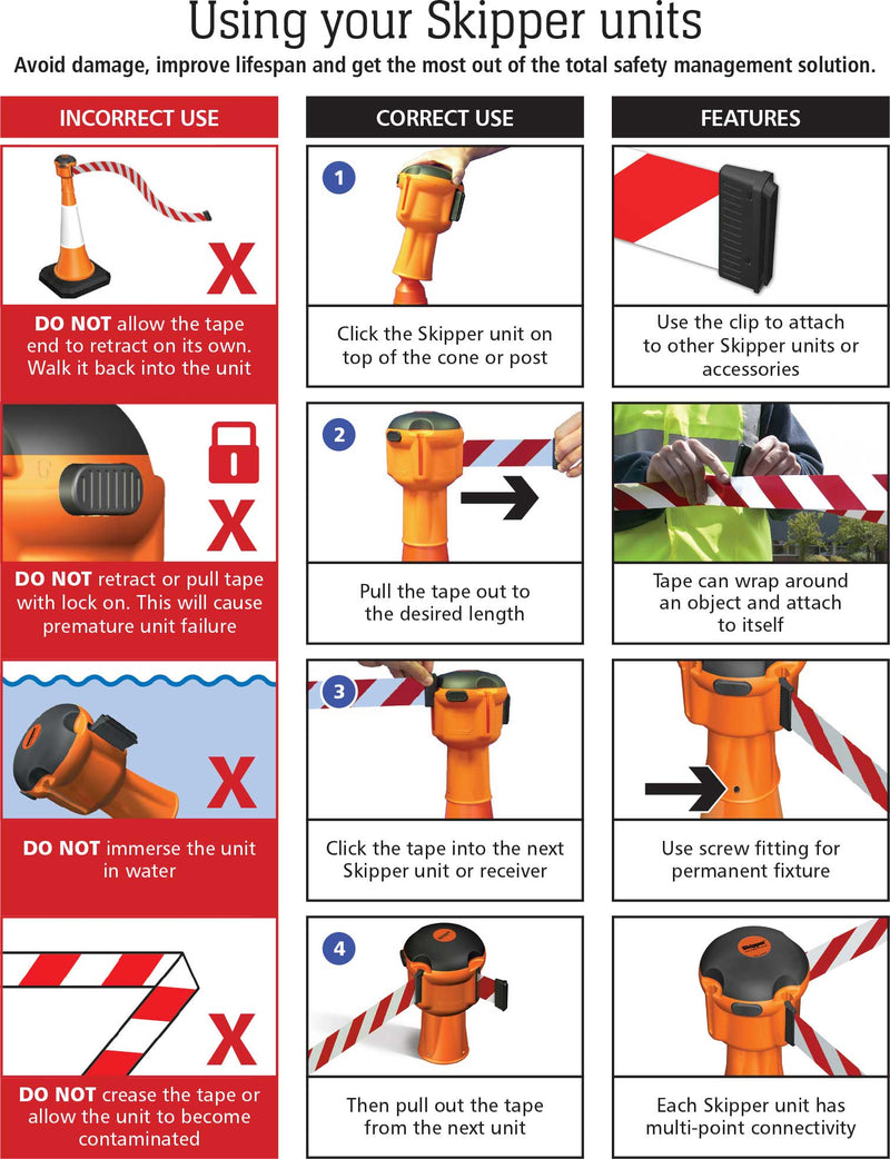 Skipper Barrier Main Unit | In Stock! – Start Safety UK