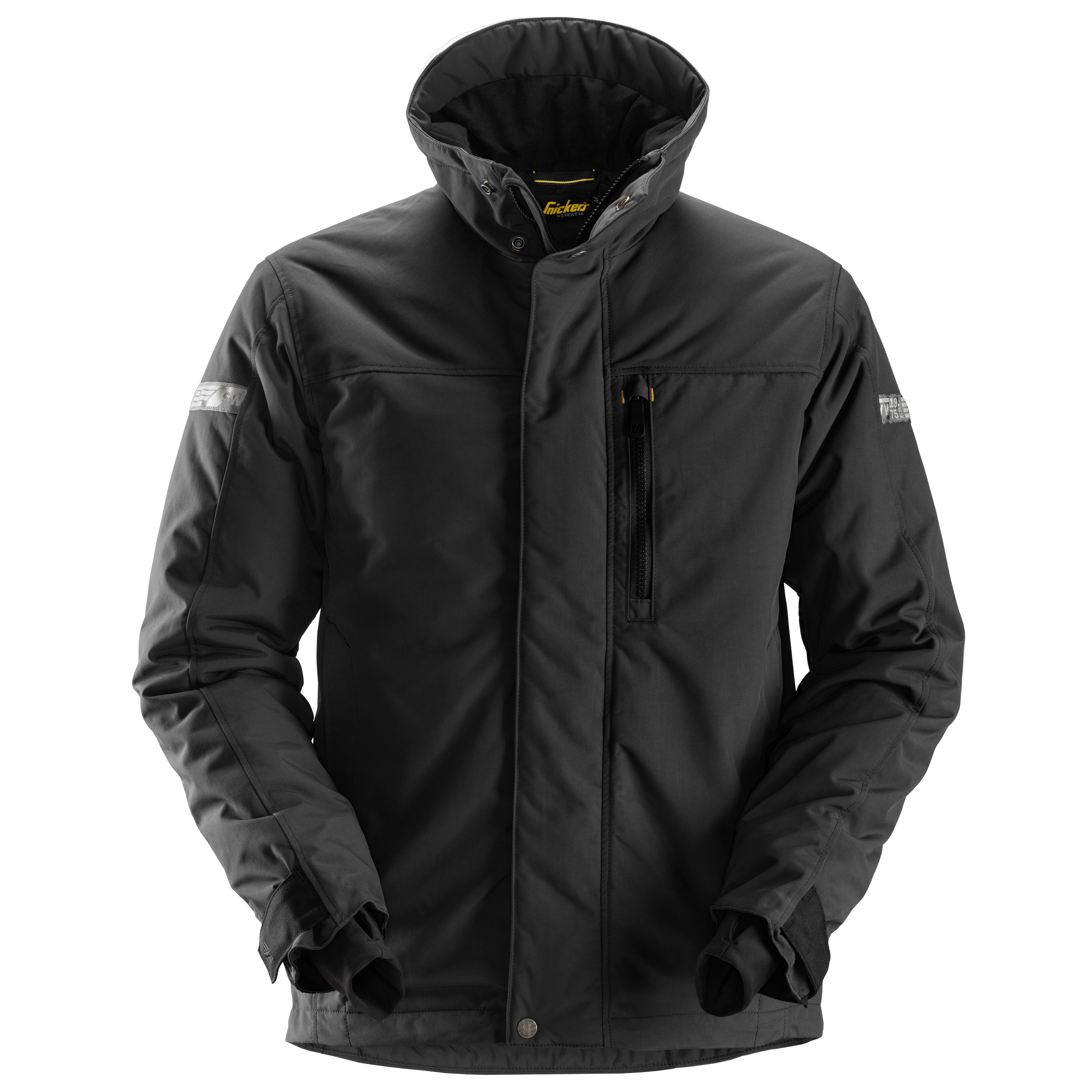 Snickers 1100 AllroundWork, 37.5® Insulated Jacket - Black/Black ...
